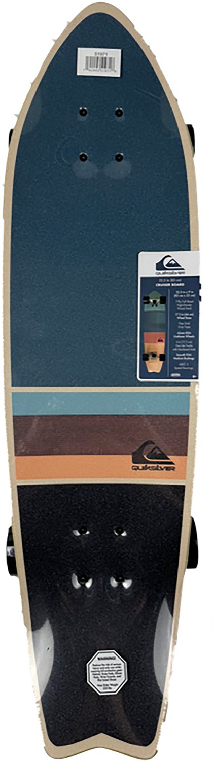 Quicksilver 32 in Mini Popsicle Longboard Skateboard | Academy