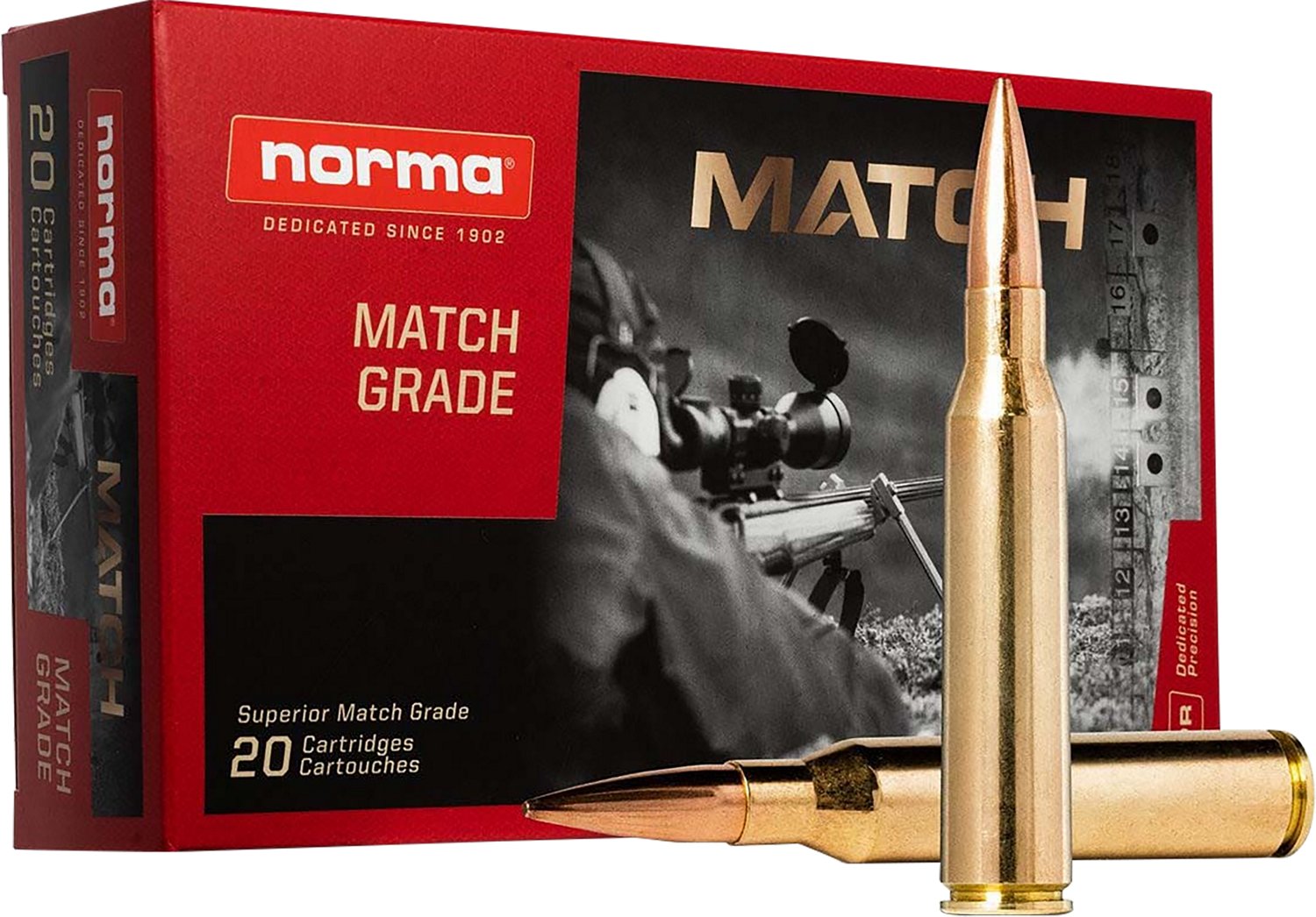 Norma USA American PH Sierra HPBT .338 Norma Mag 300-Grain Centerfire ...