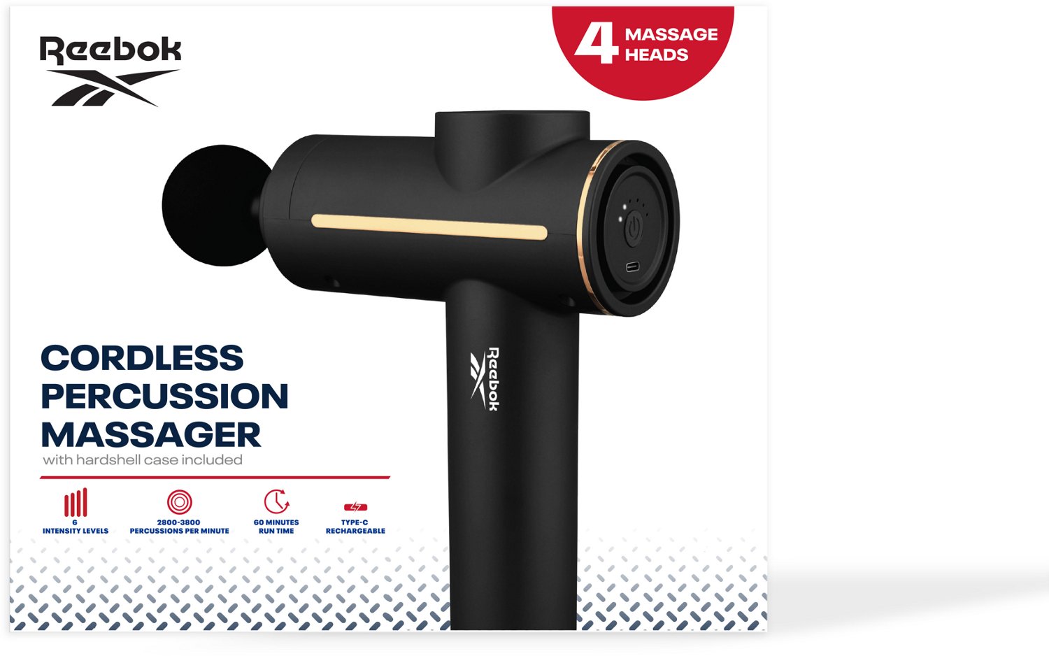 Reebok 2000 Cordless Percussion Massager | Academy