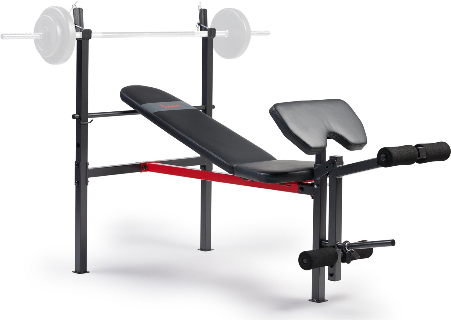 Sunny Health & Fitness Multi-Function Adjustable Incline Weight Bench ...