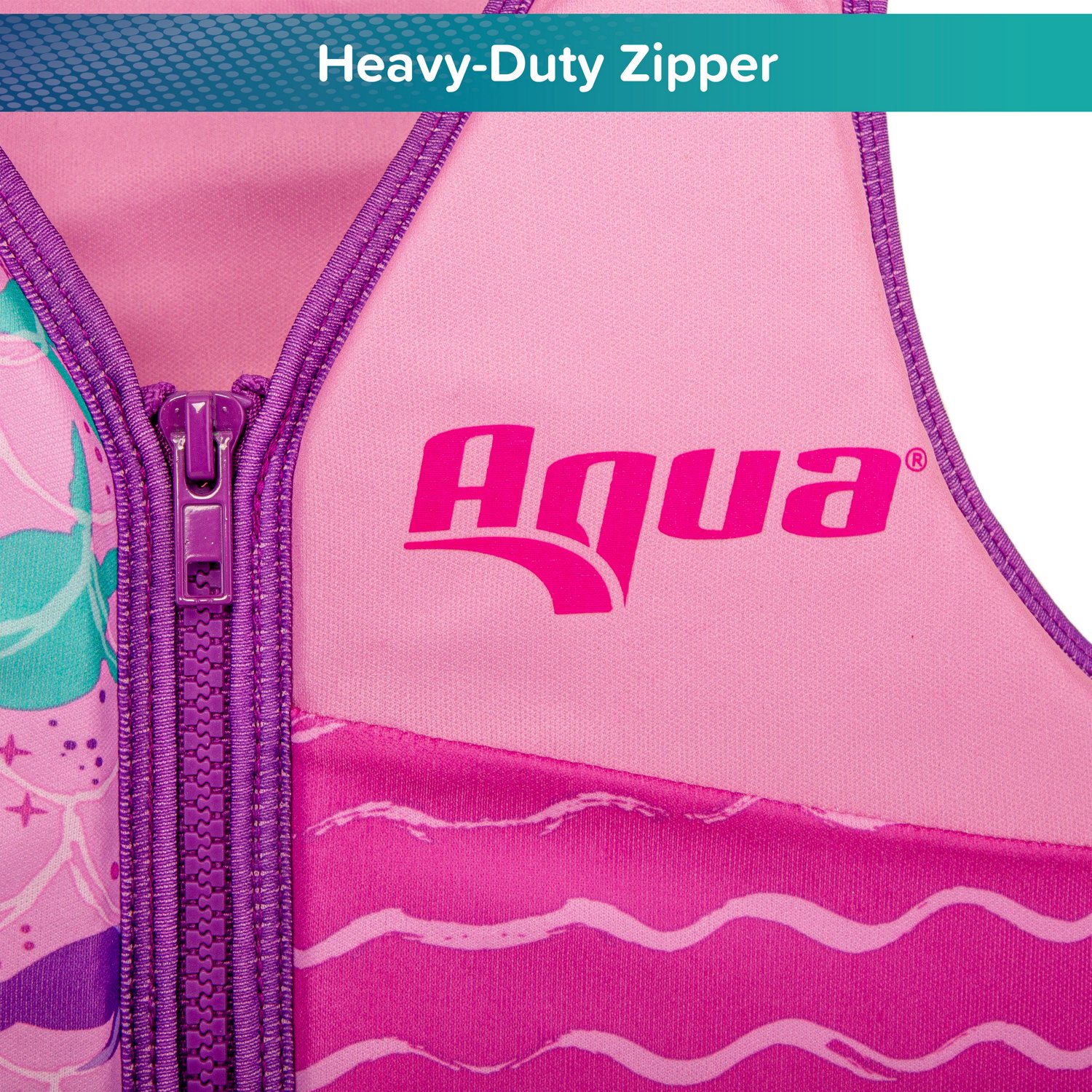 Aqua-Leisure Kids' Swimster Mermaid Swim Trainer Vest | Academy