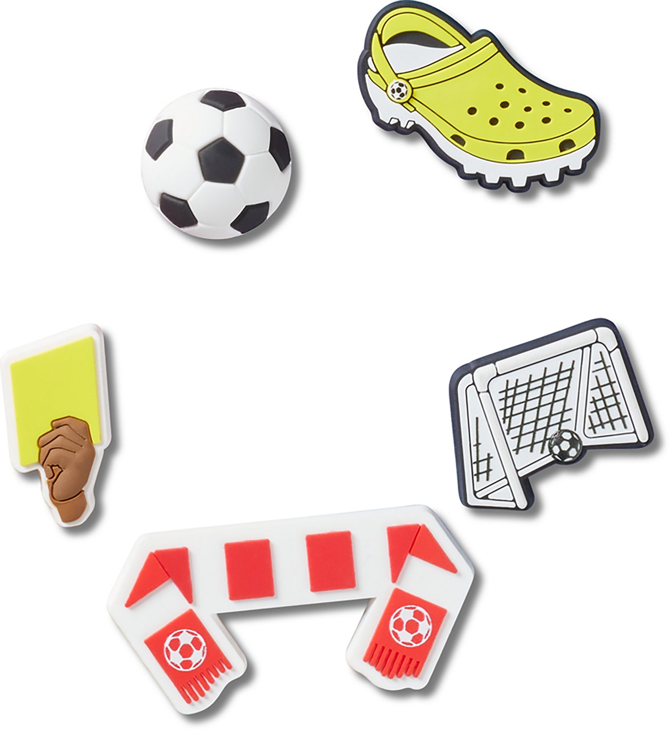 Crocs Jibbitz Soccer Team 5-Pack | Academy