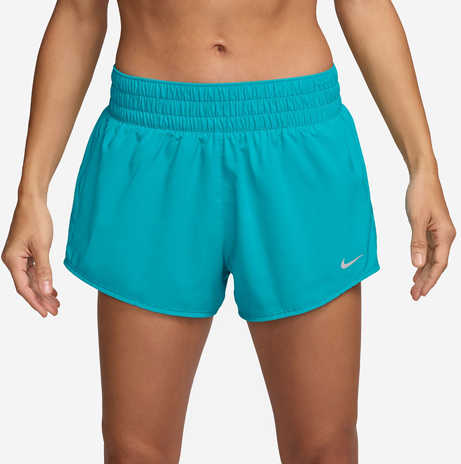 Nike Women's One Dri-FIT Mid-Rise Shorts 3in | Academy