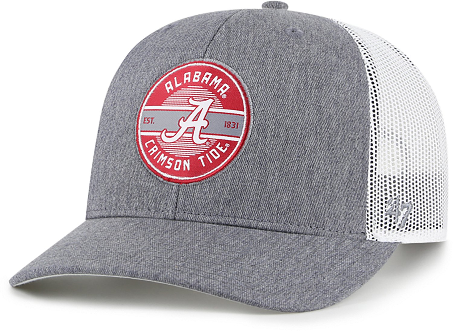 '47 Men's Alabama Hash Mark Trucker Cap | Academy