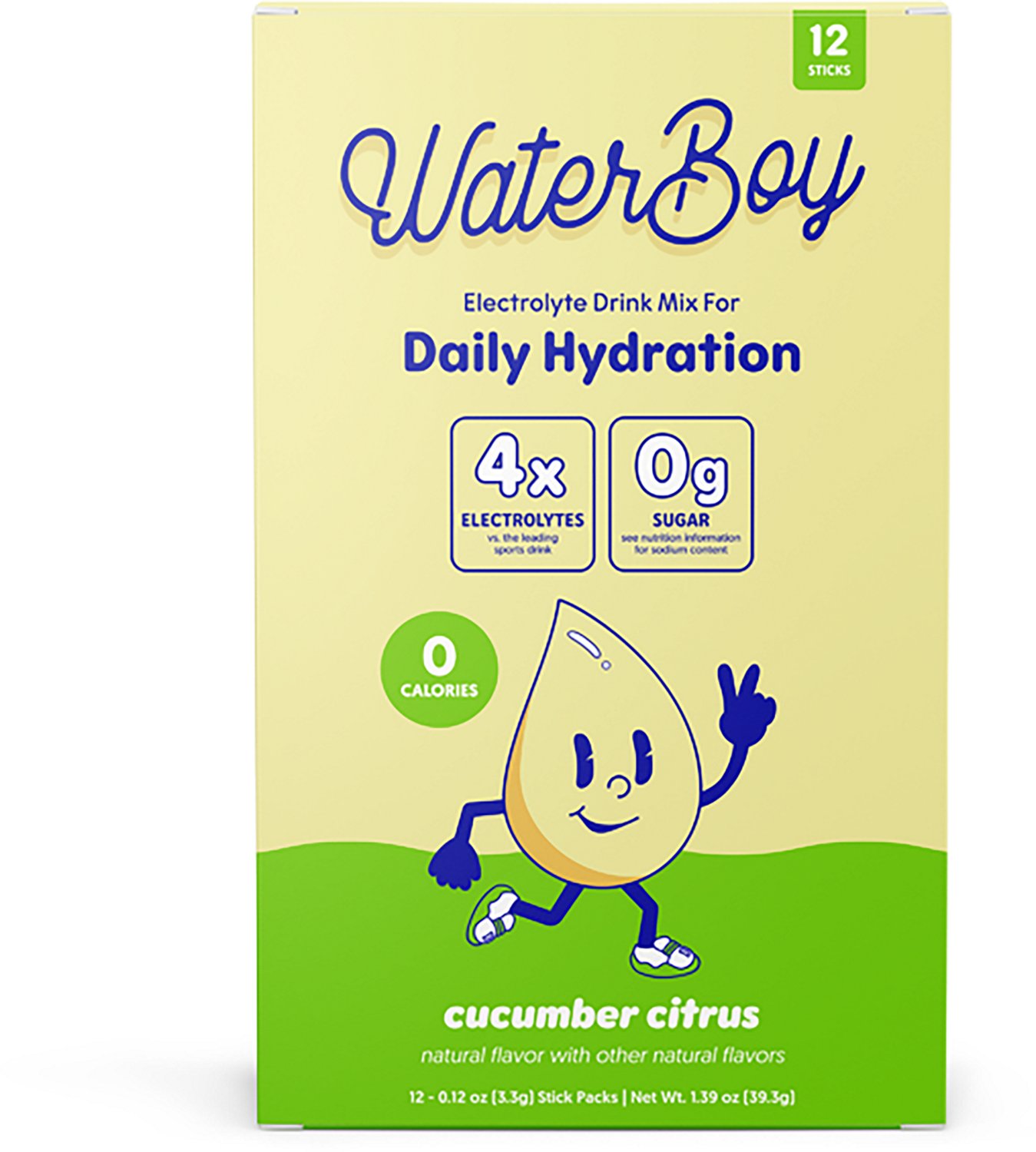 Waterboy Daily Hydration Packets 12-Pack | Academy