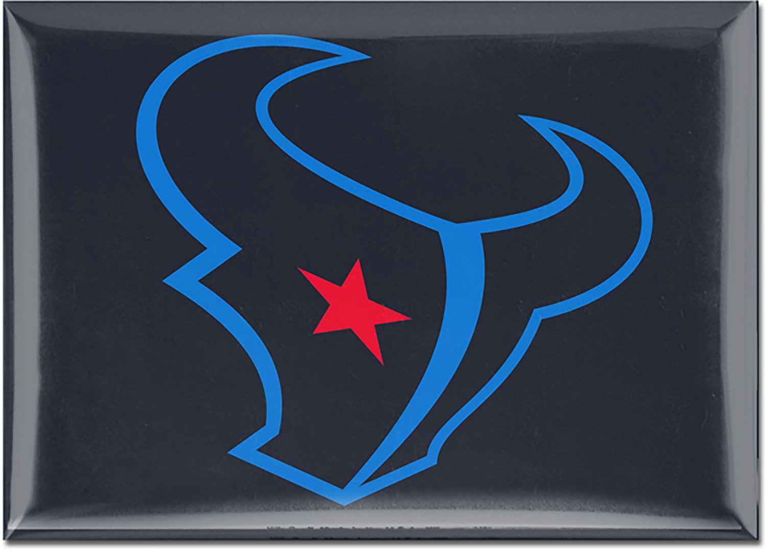 WinCraft Houston Texans Bullhead Color Rush Logo Metal Magnet | Academy