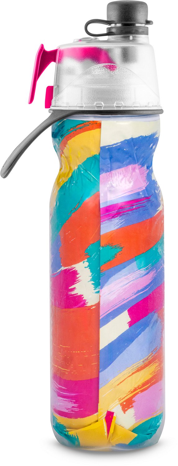 O2 COOL Girl Mist N Sip Brushstrokes 20 oz Water Bottle | Academy