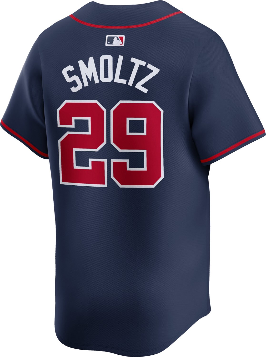 Nike Men's Atlanta Braves John Smoltz Limited Name and Number Alternate ...