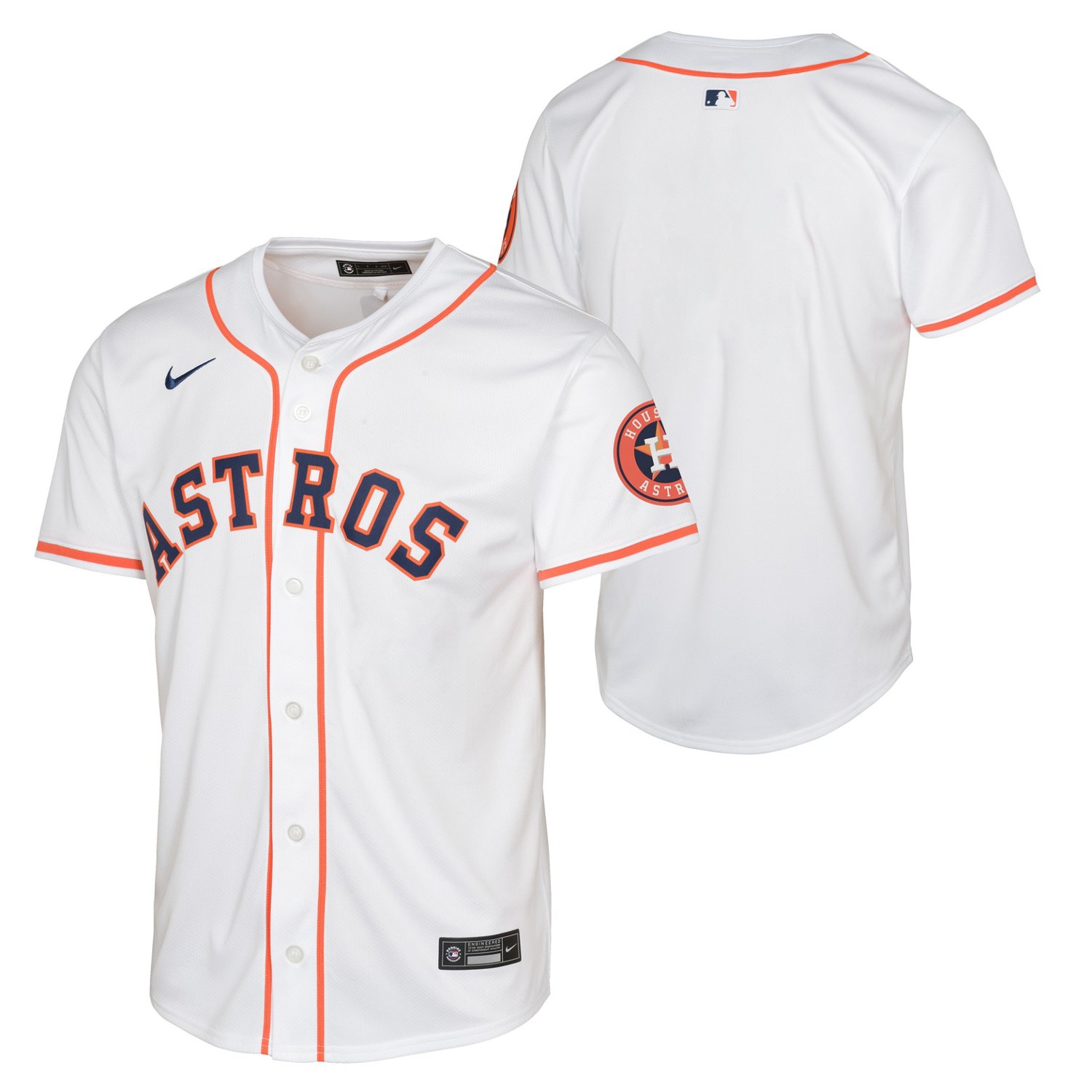 Nike Youth Houston Astros Limited Home Jersey | Academy
