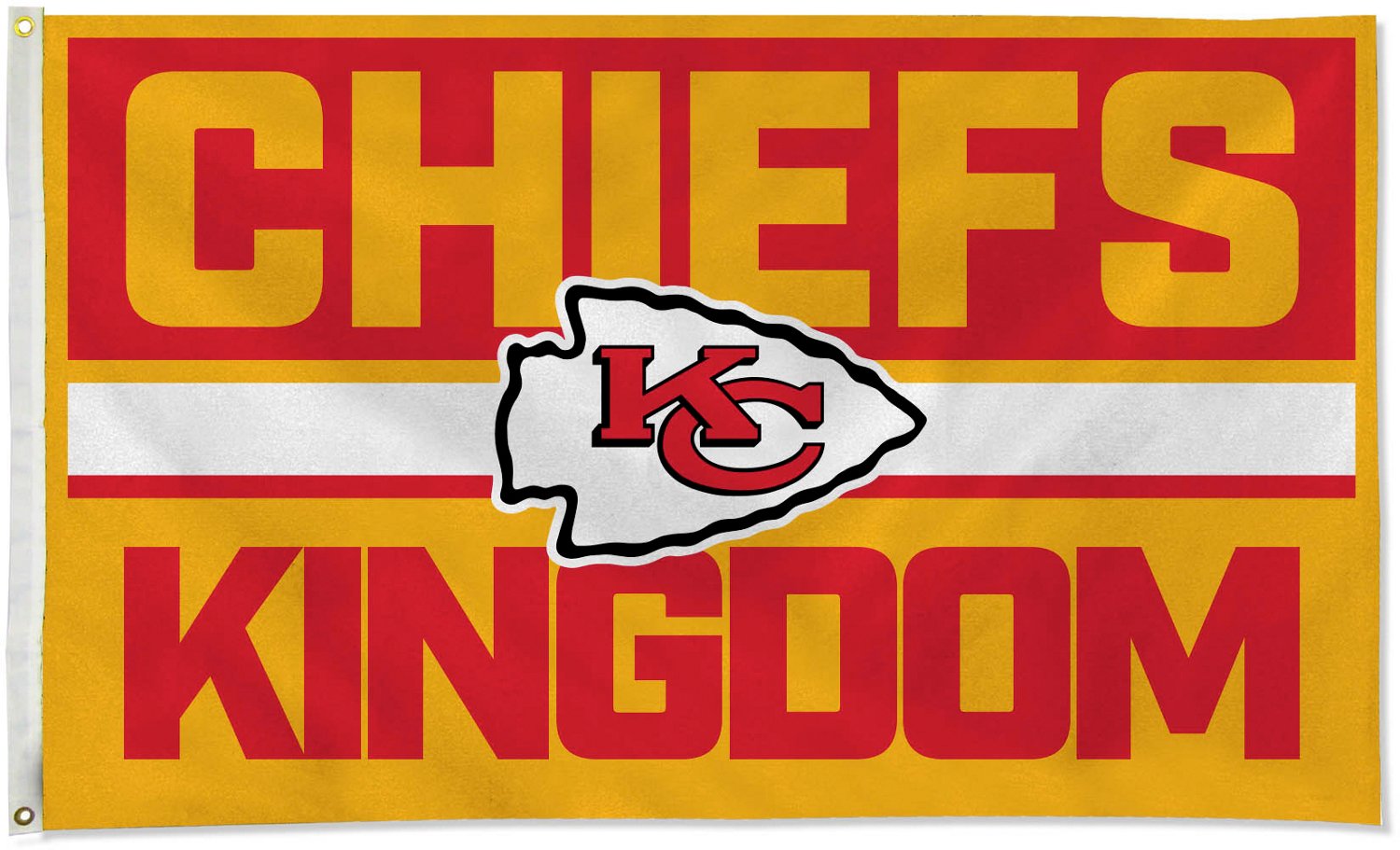 Tag Express Chiefs New 3 x 5 Stacked Flag | Academy