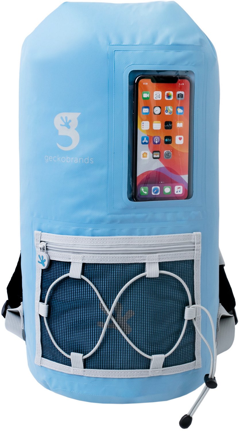 geckobrands Hydroner 20L Waterproof Backpack – Color Medium Blue 01 – Sansujyuku