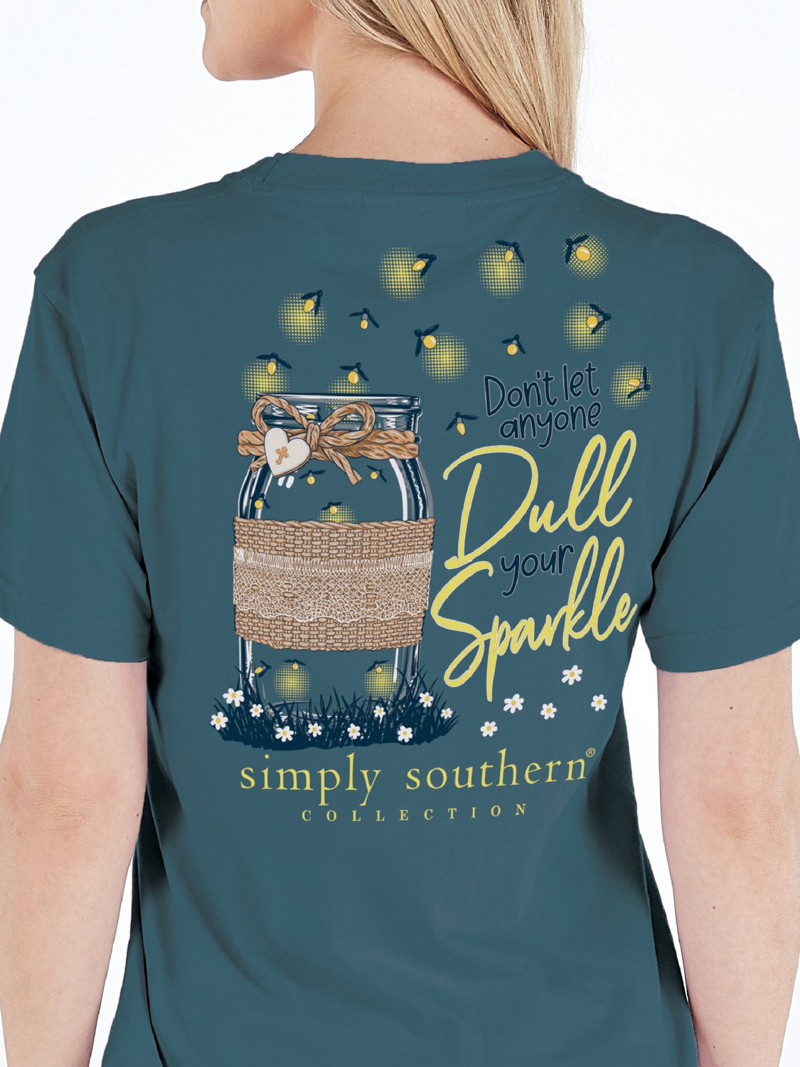 Simply Southern Girls' Sparkle Jar Graphic T-shirt | Academy