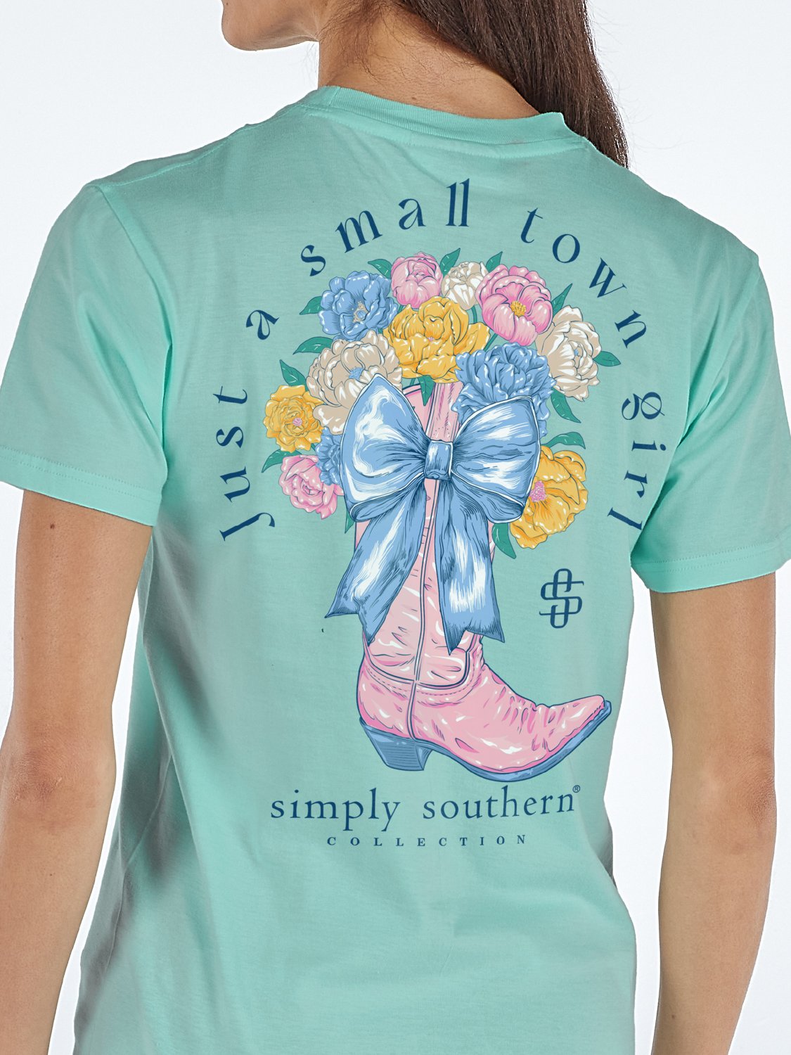 Simply Southern Girls' Small Town Graphic T-shirt | Academy
