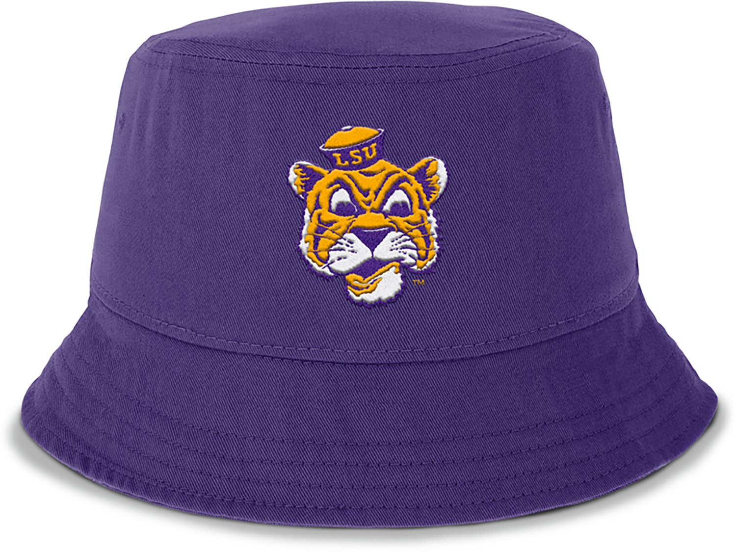 Nike Men's LSU Apex Vault Logo Square Brim Bucket Cap | Academy