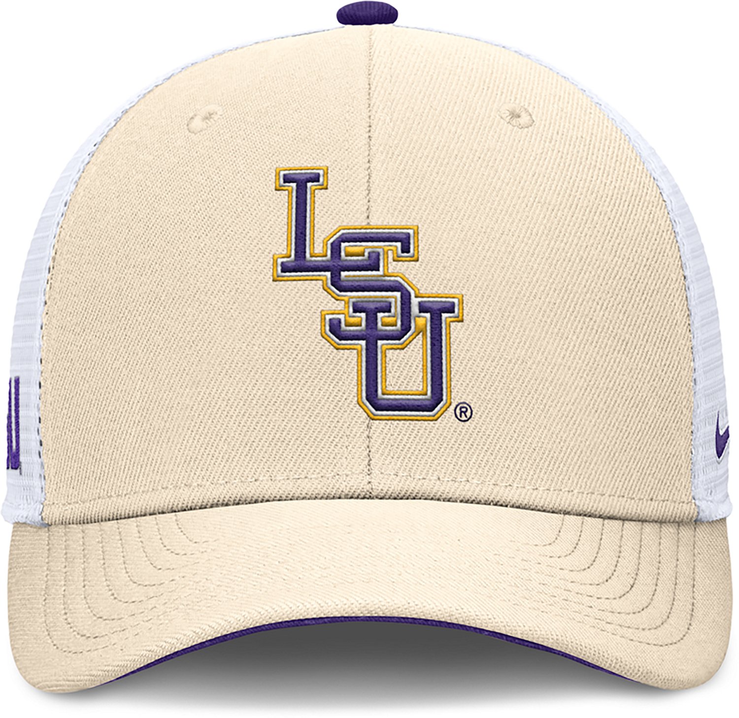 Nike Men's LSU Primetime DF Rise Structured Trucker Cap | Academy