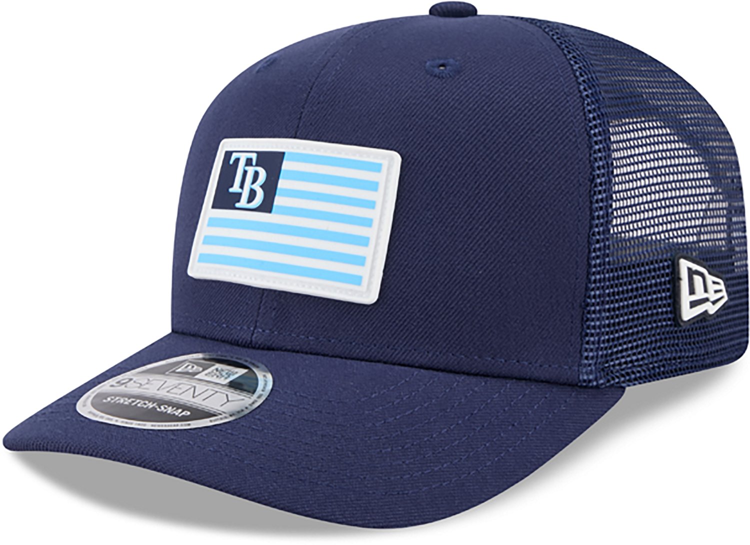 New Era Adults' Rays OTC Patch Flag 9SEVENTY Cap | Academy