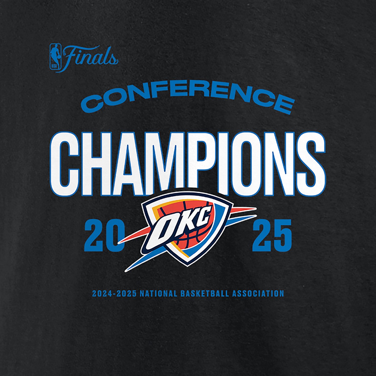Fanatics Men's Oklahoma City Thunder 2025 Conference Champions Roster ...