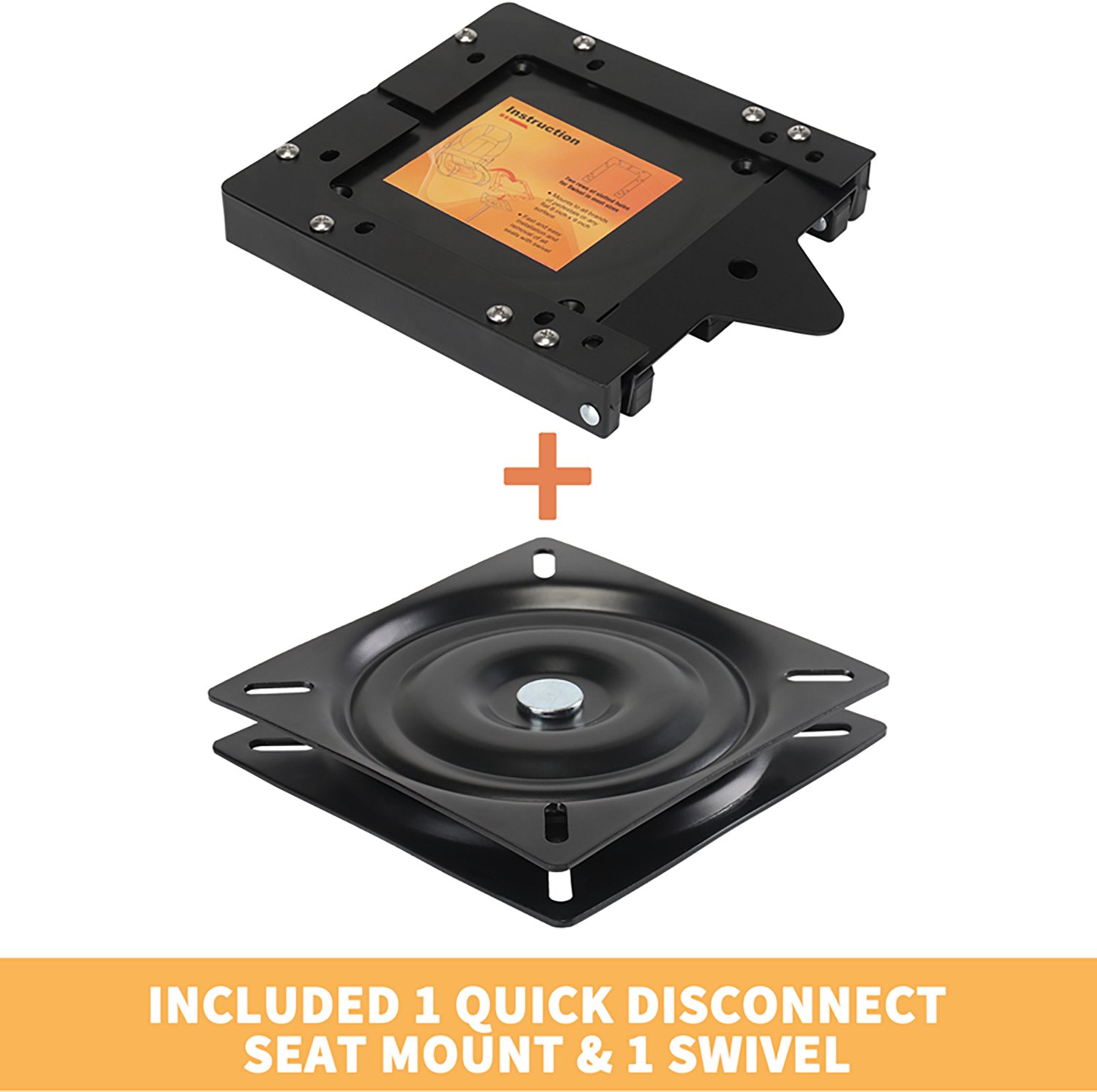 Leader Accessories Quick Disconnect Boat Seat Mount with Swivel | Academy