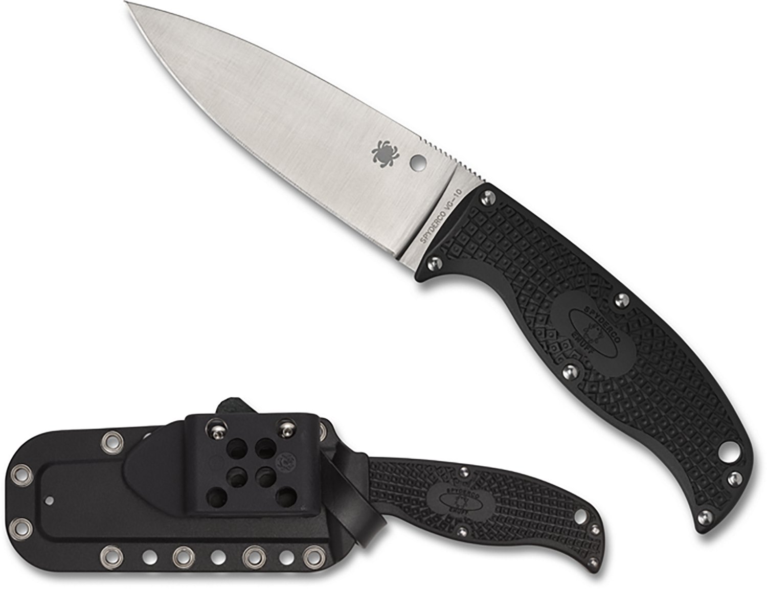 Spyderco Enuff 2 Leaf Shape PlainEdge Knife | Academy