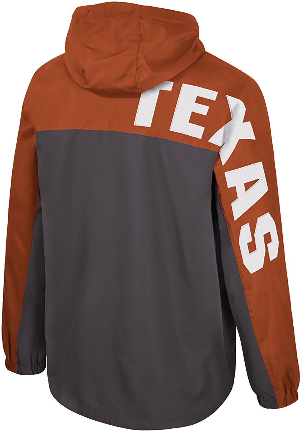 Colosseum Athletics Men's Texas Gives Back 1/2 Zip Anorak Jacket | Academy