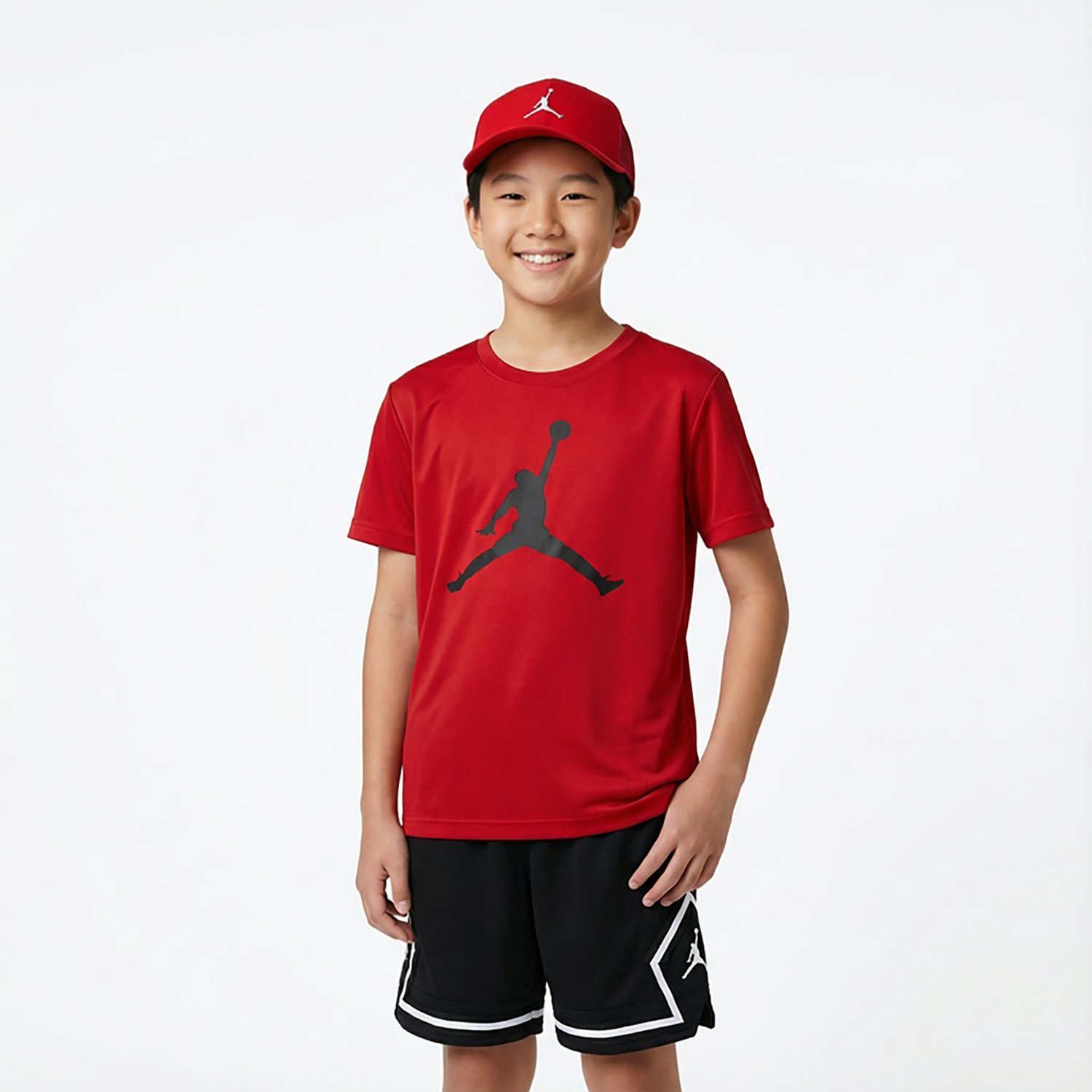 Jordan Boys' Jumpman Logo Dri-FIT T-Shirt | Academy