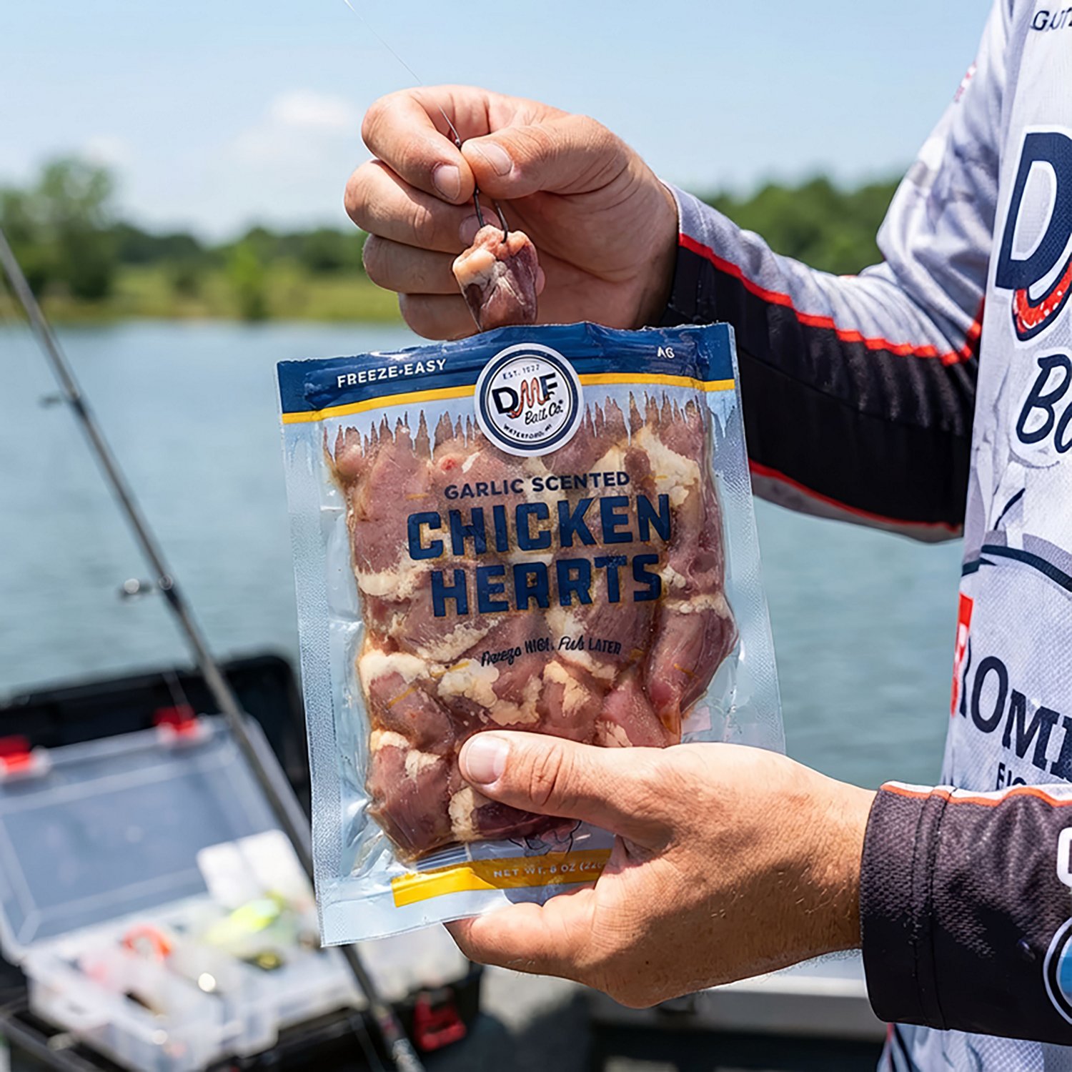DMF Bait Chicken Hearts 8 oz Frozen Bait | Academy