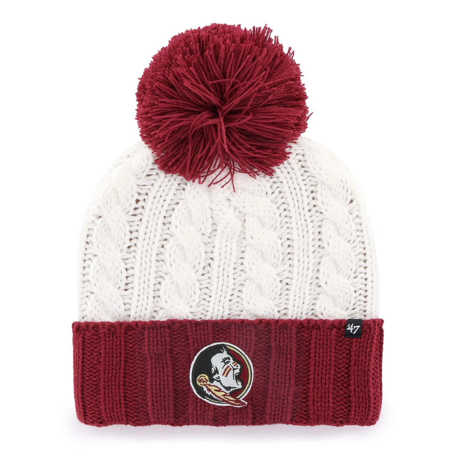 '47 Florida State Seminoles Fireside Cuffed Knit Hat with Pom | Academy