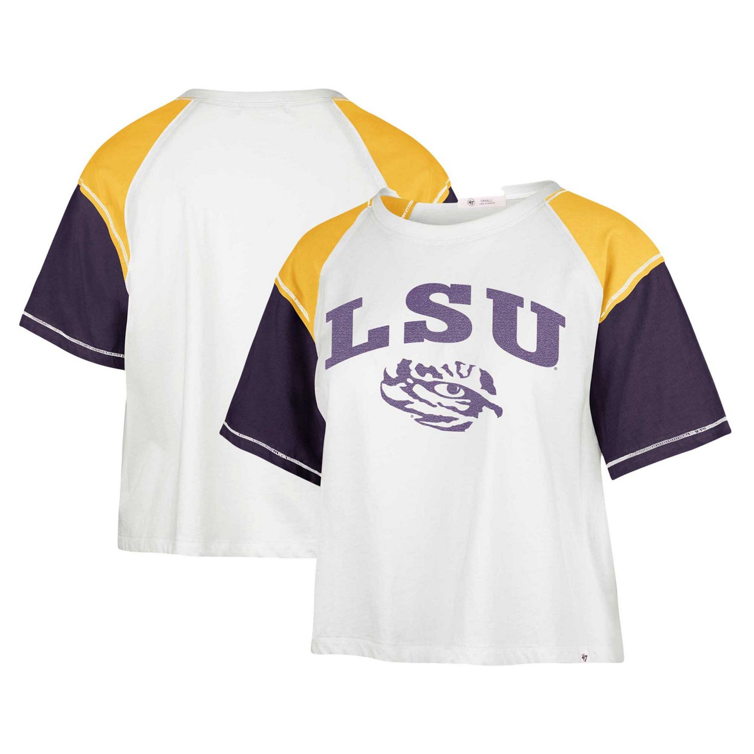 '47 LSU Tigers Serenity Gia Cropped T-Shirt | Academy
