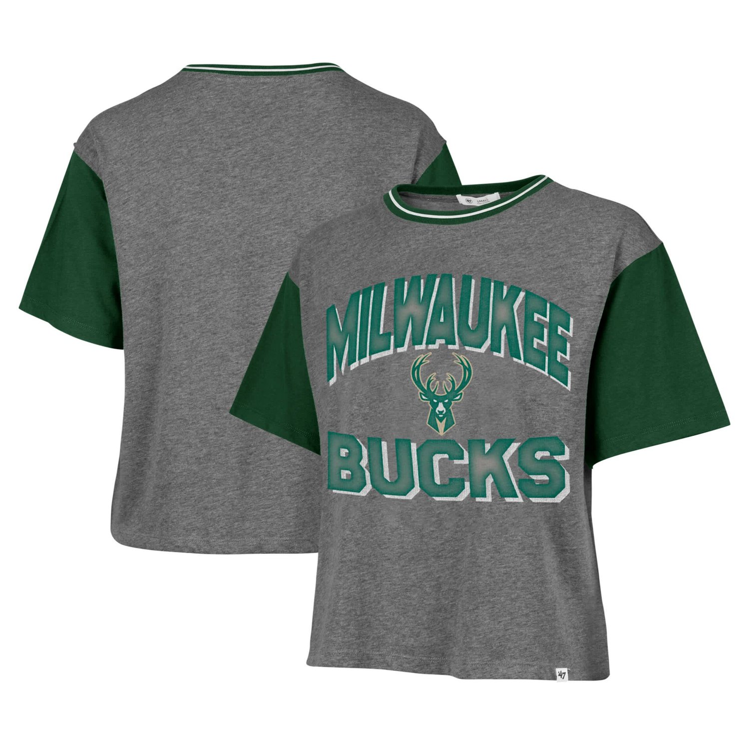 '47 Milwaukee Bucks Rise Clubhouse Ziggy Color Block T-Shirt | Academy