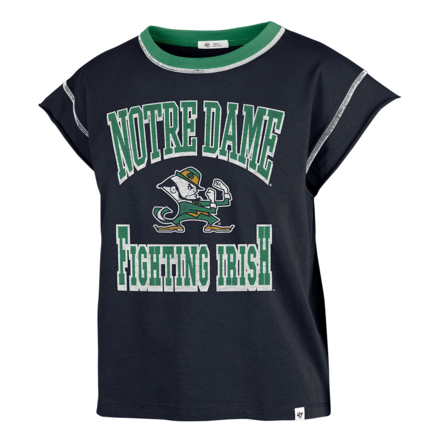 '47 Notre Dame Fighting Irish Sound Up Maya Cutoff T-Shirt | Academy