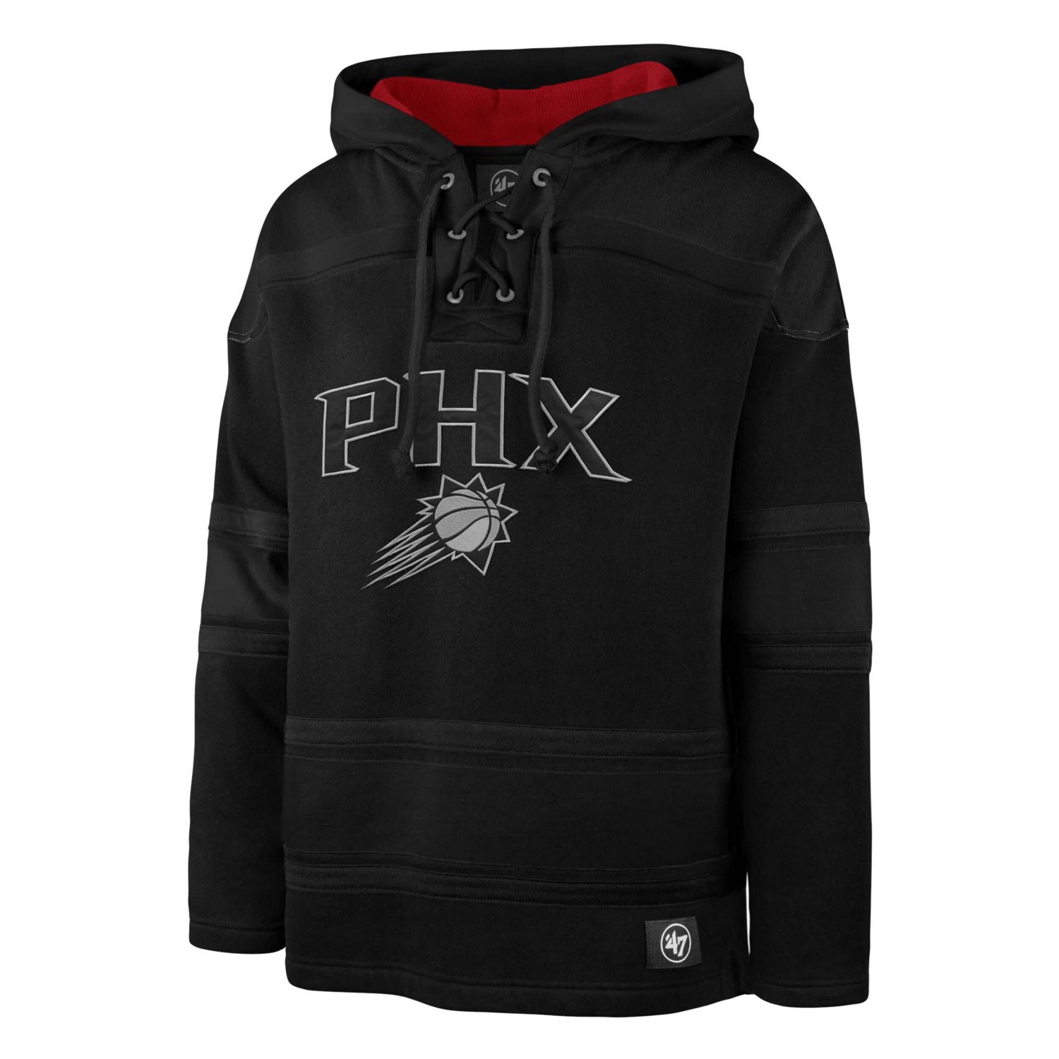 '47 Phoenix Suns 2022/23 Pregame MVP Lacer Pullover Hoodie - City Edition | Academy