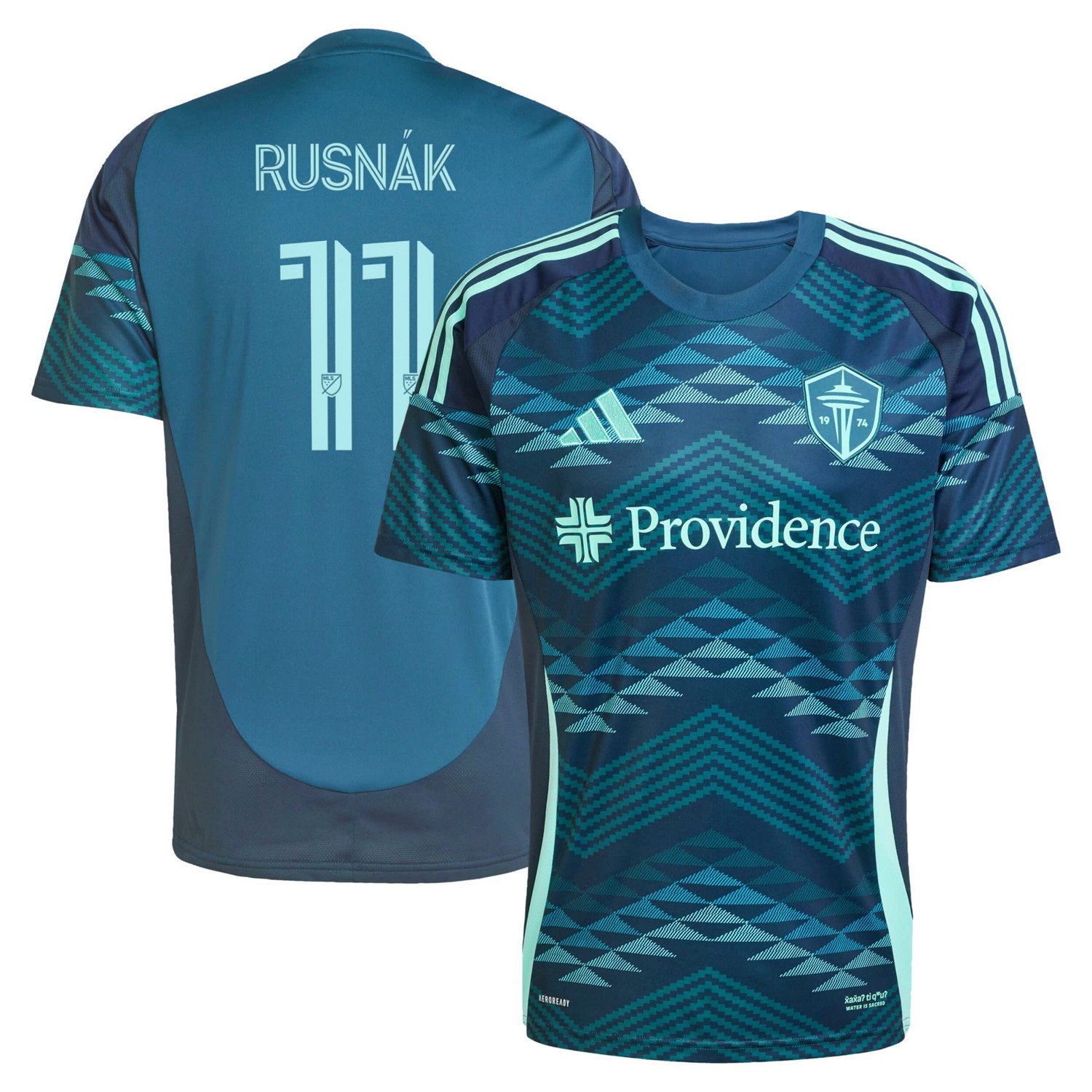 adidas Albert Rusnak Seattle Sounders FC 2025 The Salish Sea Kit ...