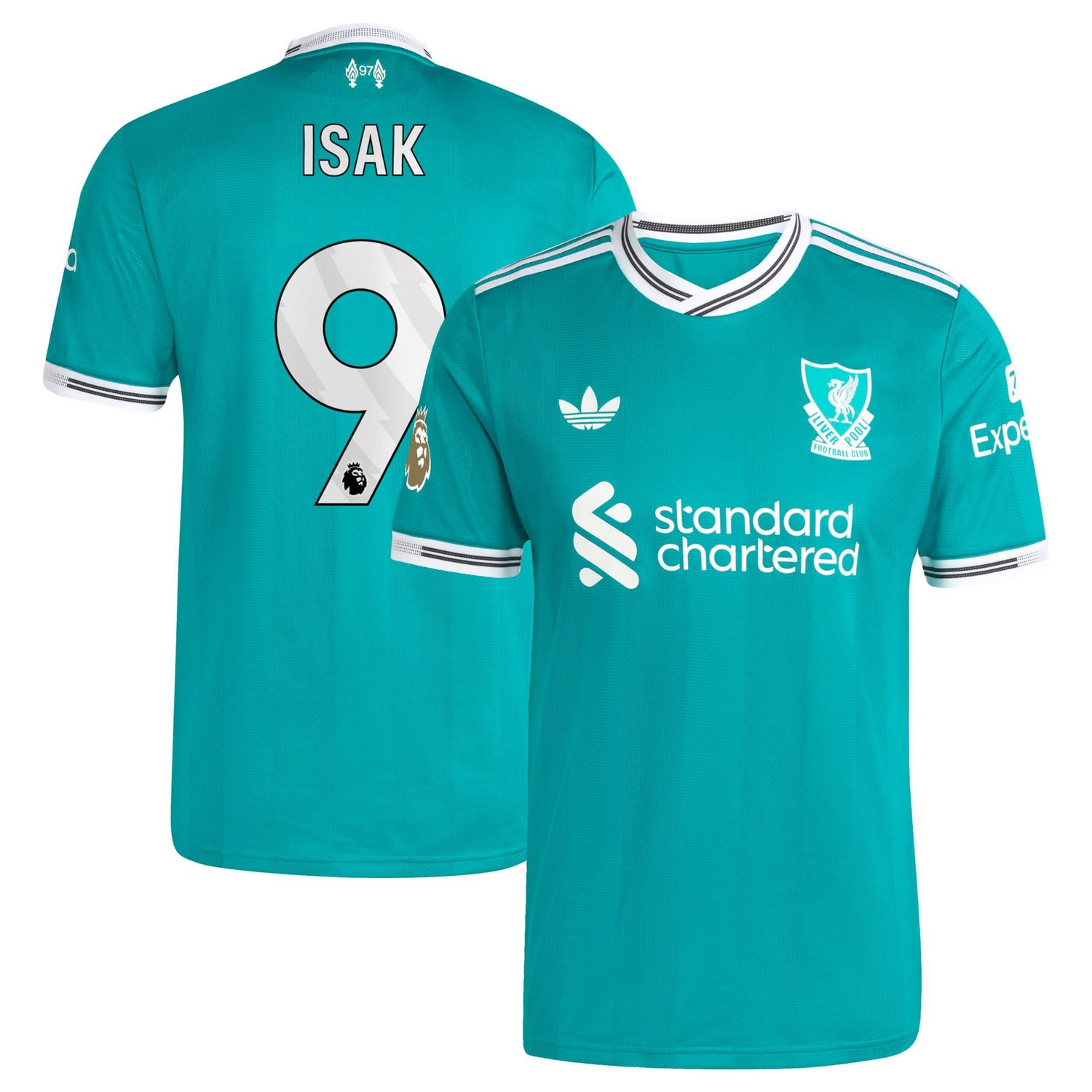 adidas Alexander Isak Liverpool 2025 26 Third Authentic Player Jersey ...