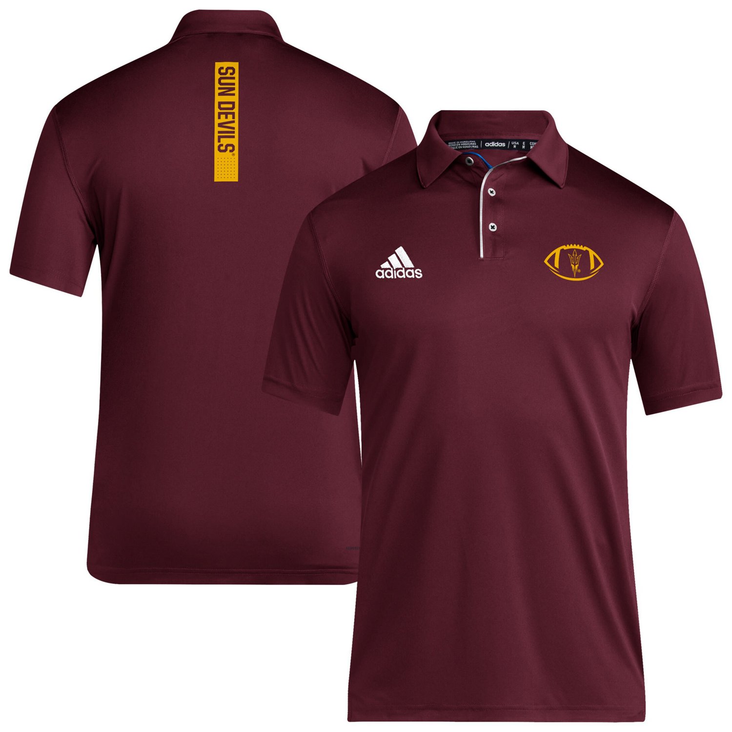 adidas Arizona State Sun Devils Coaches Polo | Academy