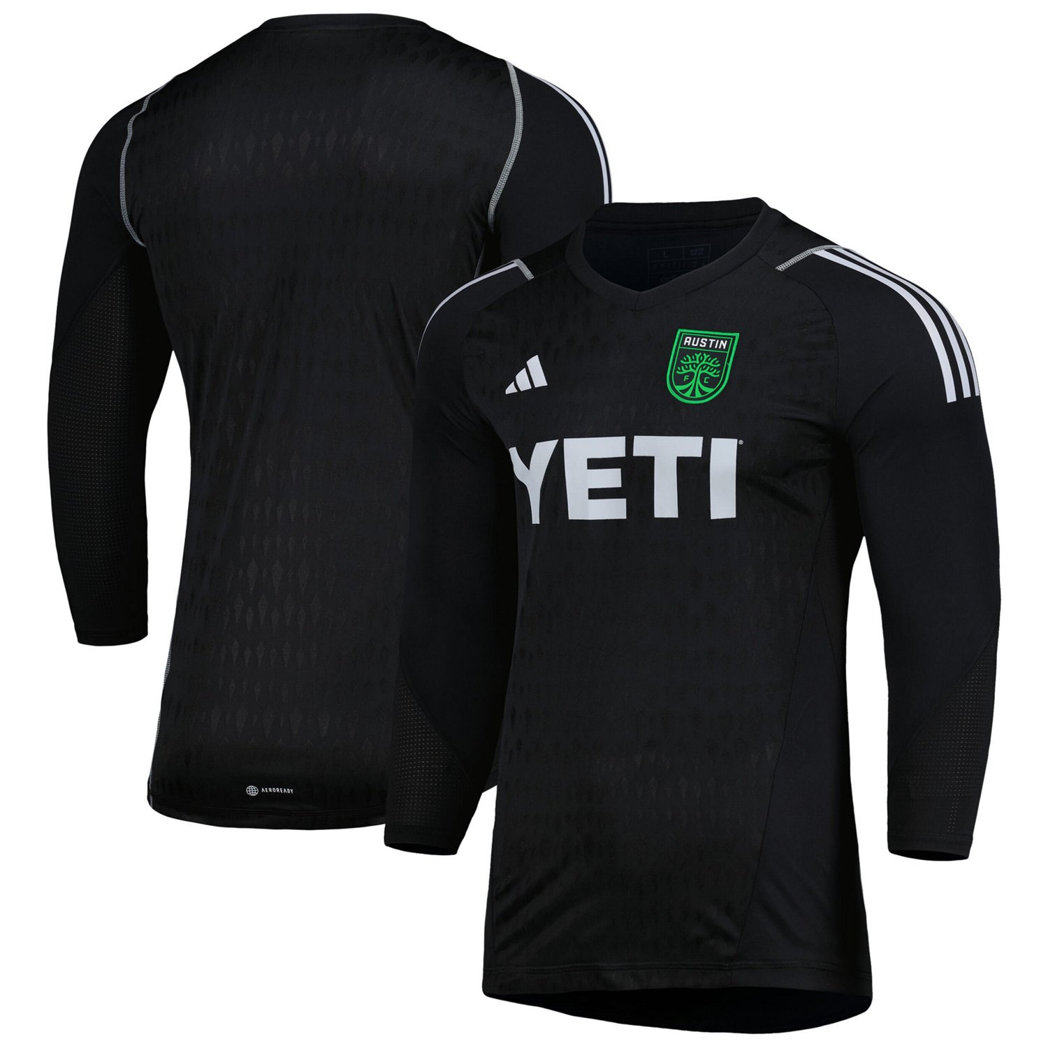 adidas Austin FC 2023 Goalkeeper Long Sleeve Replica Jersey | Academy