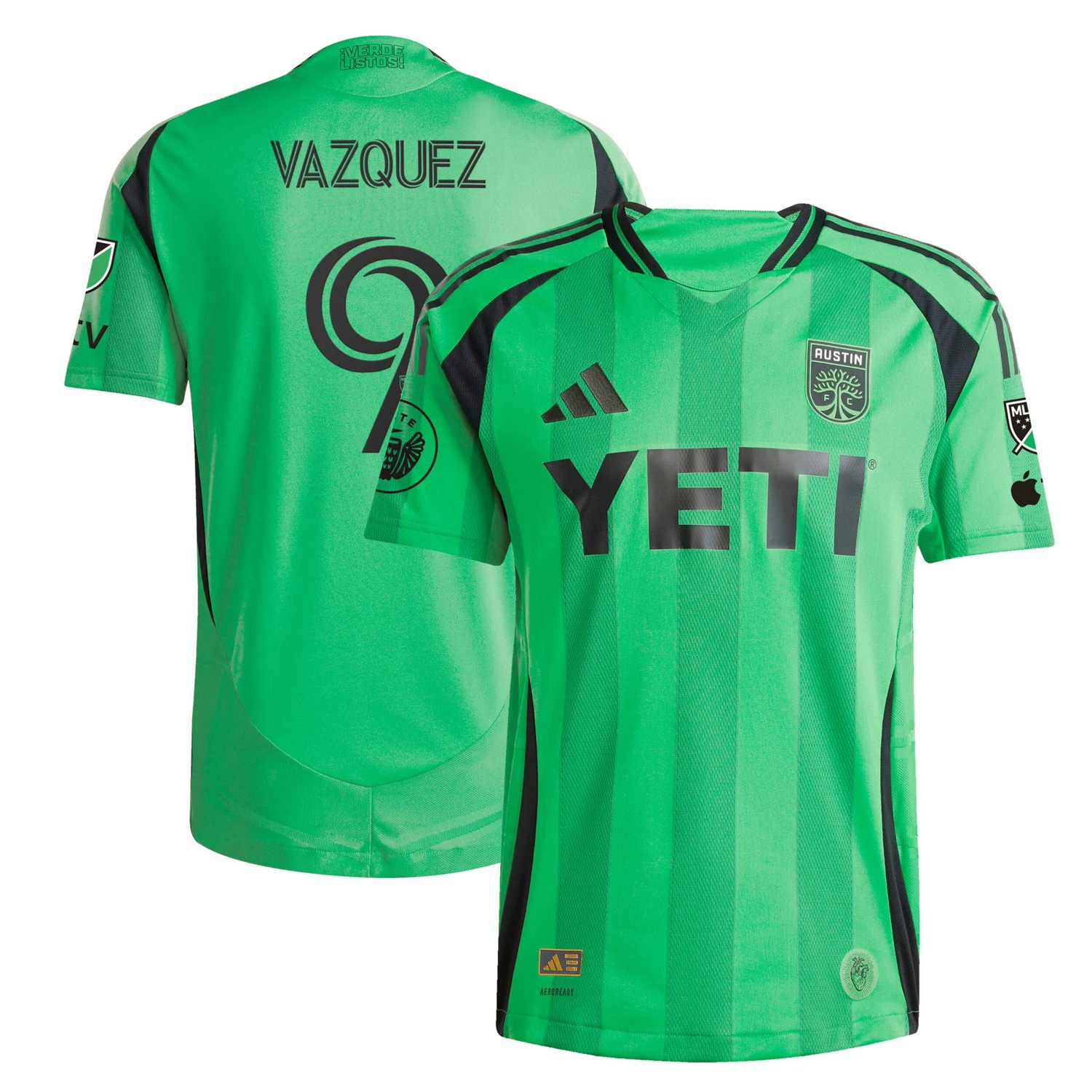 adidas Brandon Vazquez Austin FC 2025 The Heartbeat Kit Authentic ...