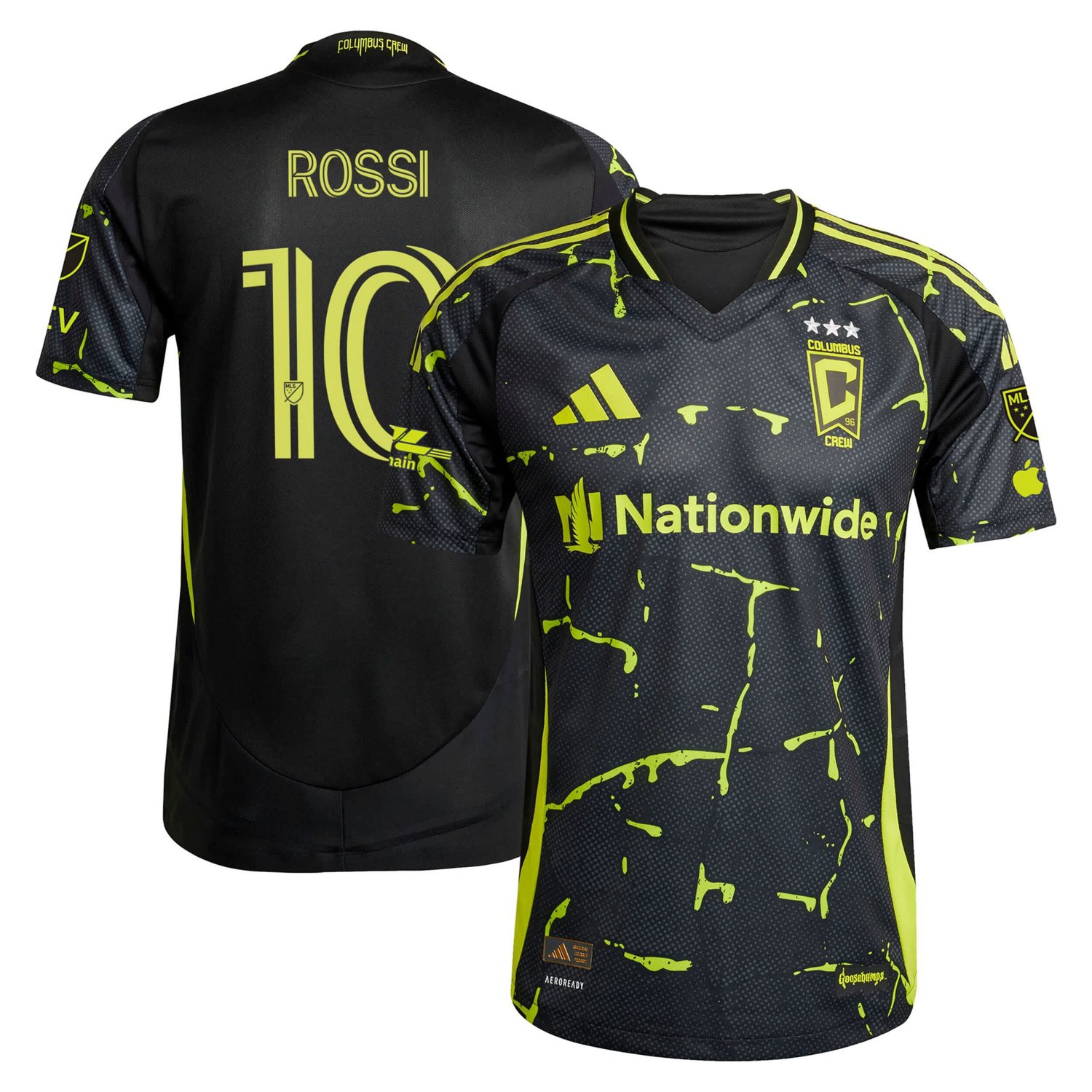adidas Diego Rossi Columbus Crew 2025 The Goosebumps Kit Authentic ...