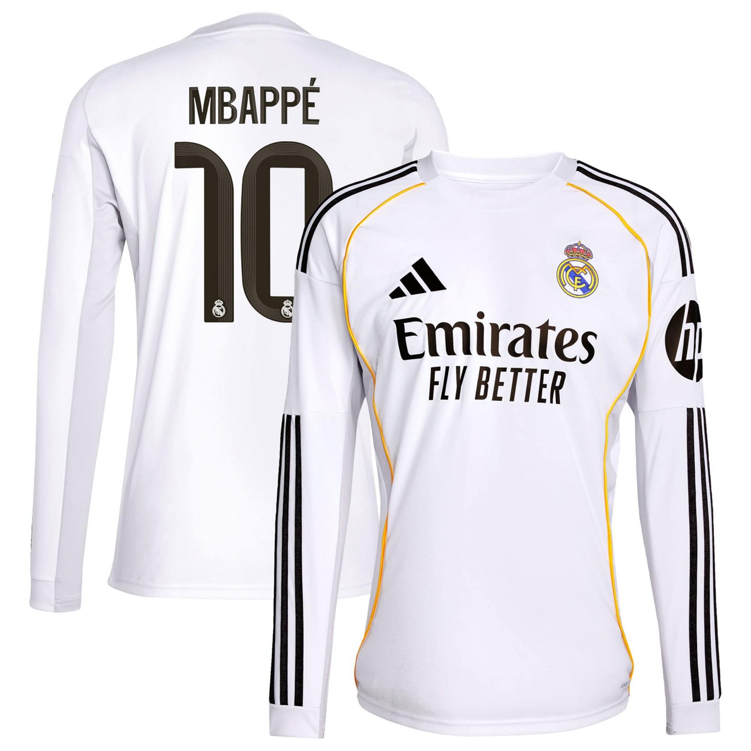 adidas Kylian Mbapp Real Madrid 2025 26 Home Replica Player Jersey | Academy