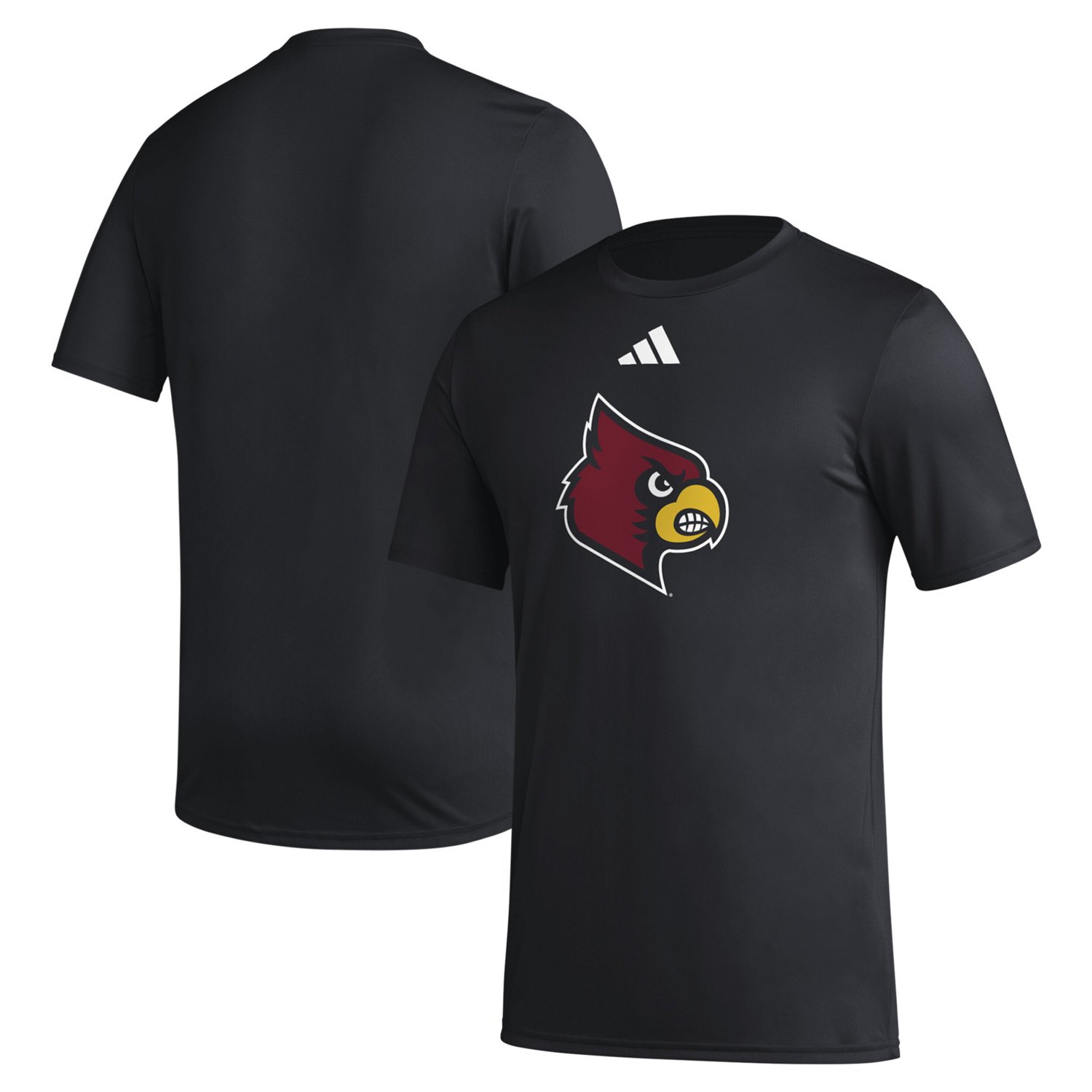 adidas Louisville Cardinals Primary Locker Logo Pre-Game AEROREADY T ...