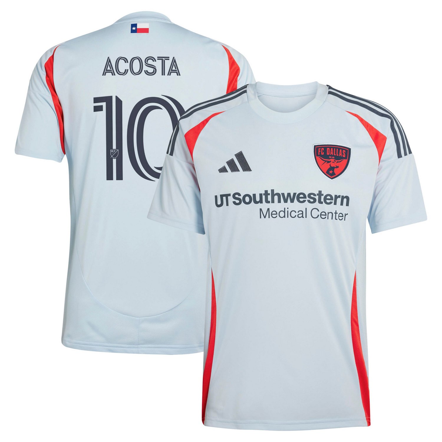 adidas Luciano Acosta Light FC Dallas 2025 The Inferno Kit Replica ...