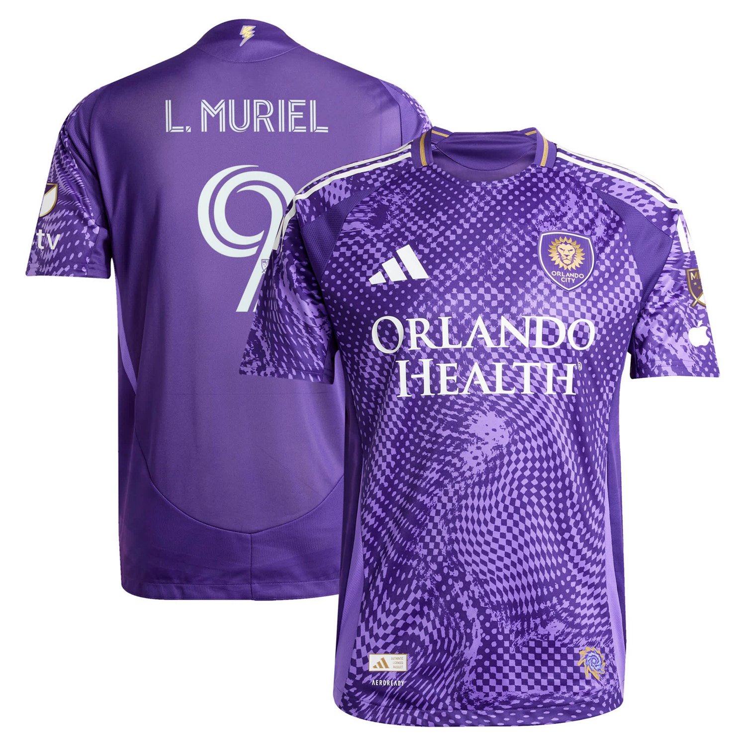 adidas Luis Muriel Orlando City SC 2025 Perfect Storm Authentic Player ...