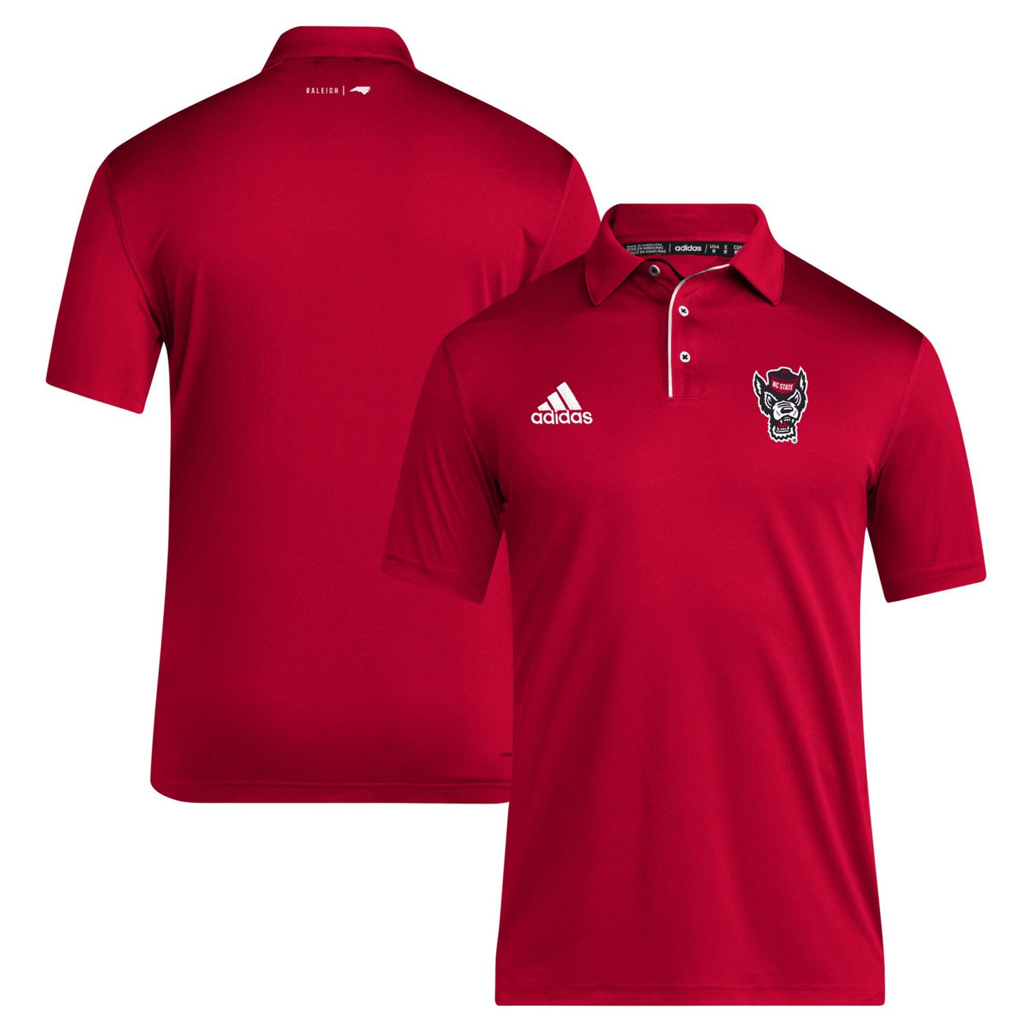 adidas NC State Wolfpack 2024 Coaches AEROREADY Polo | Academy
