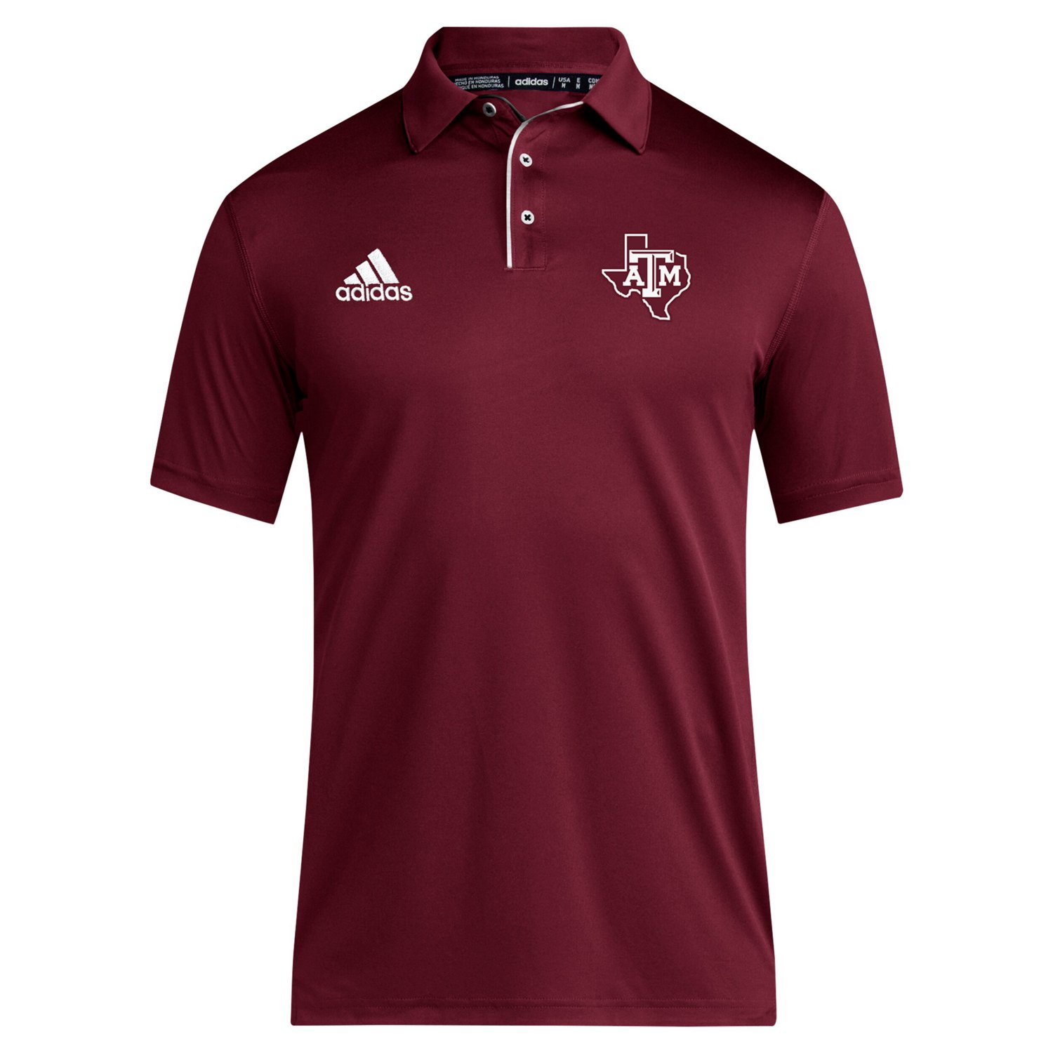 adidas Texas AM Aggies 2024 Coaches AEROREADY Polo | Academy