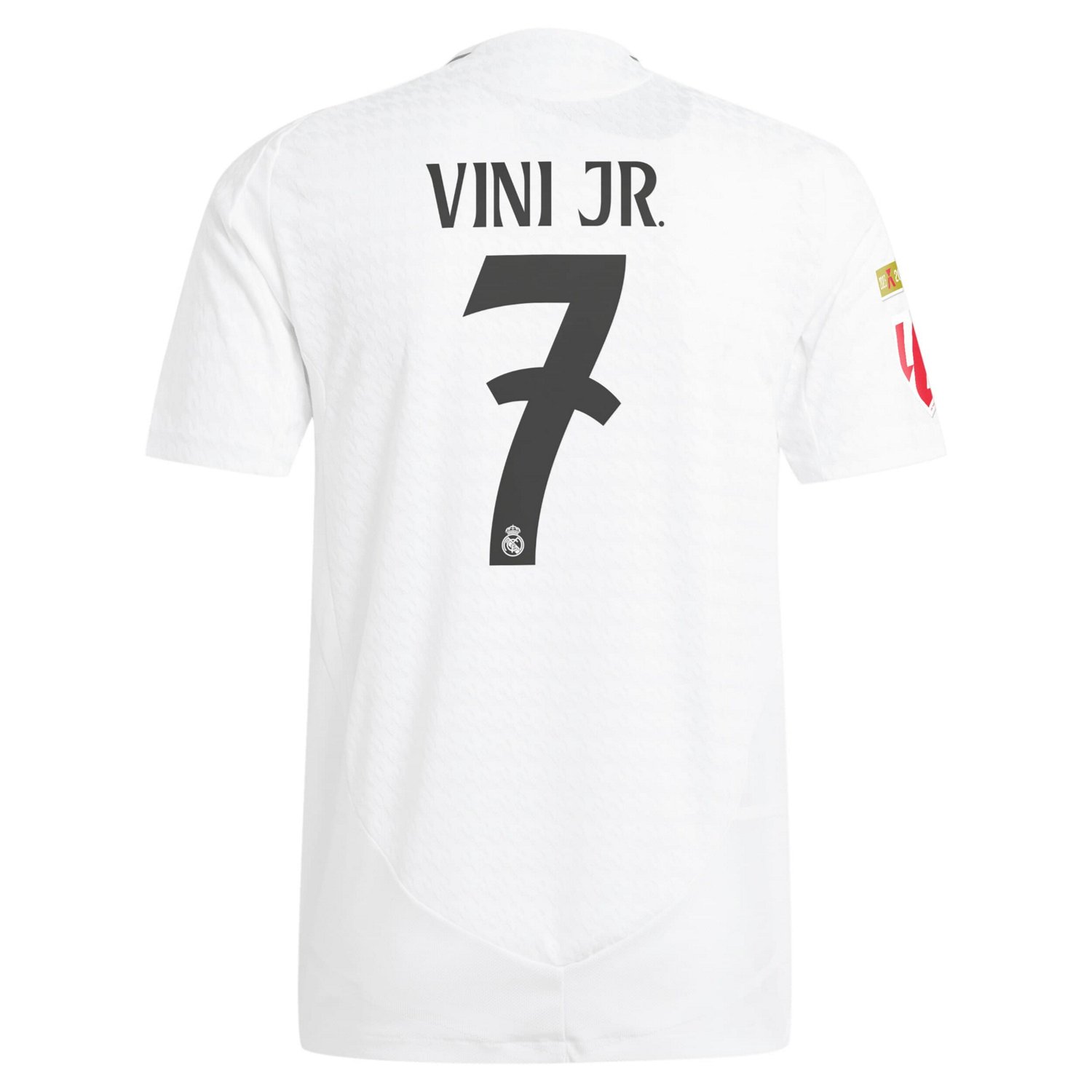 adidas Vini Jr Real Madrid 2024 25 Home Authentic Player Jersey | Academy
