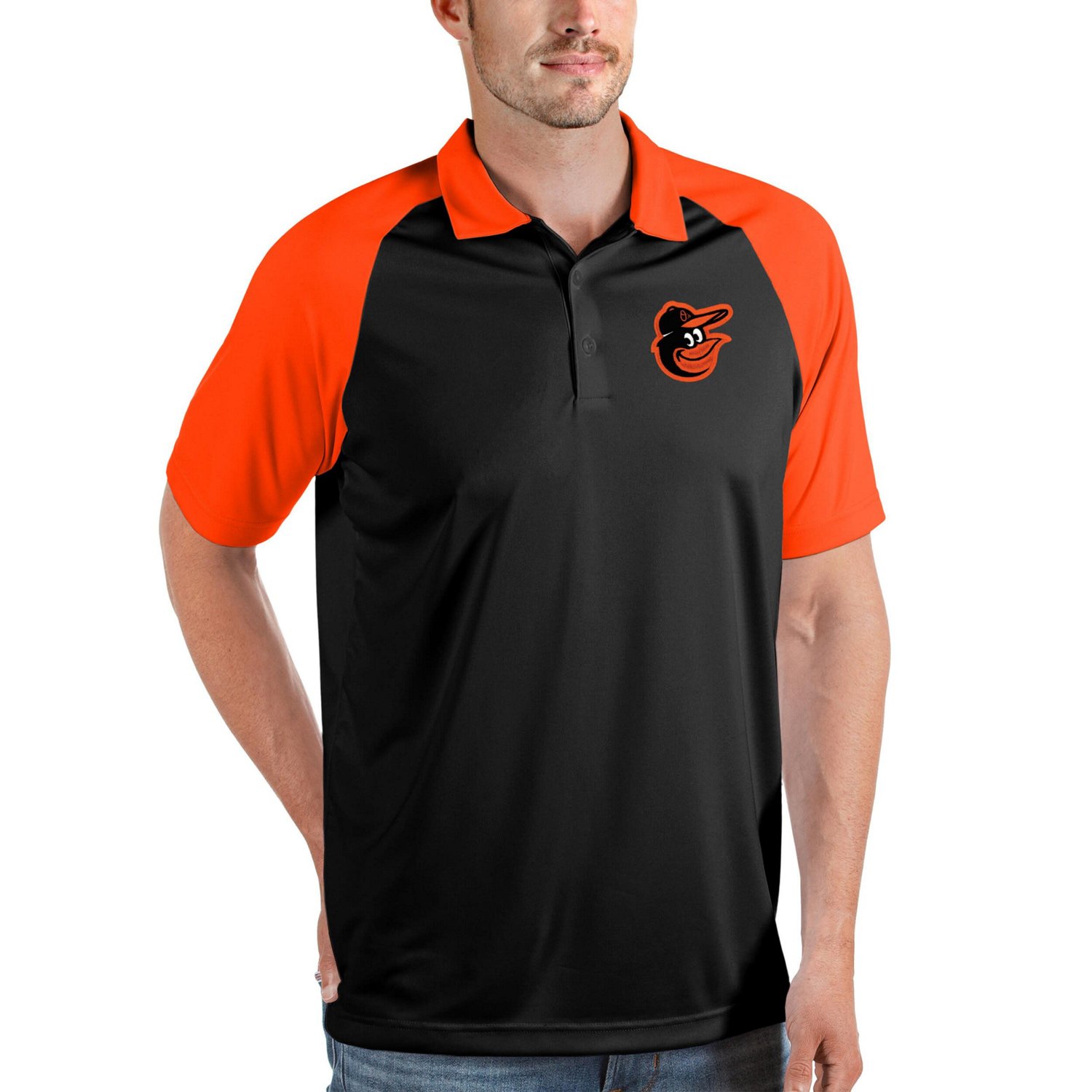 Antigua /Gray Baltimore Orioles Nova Polo | Academy