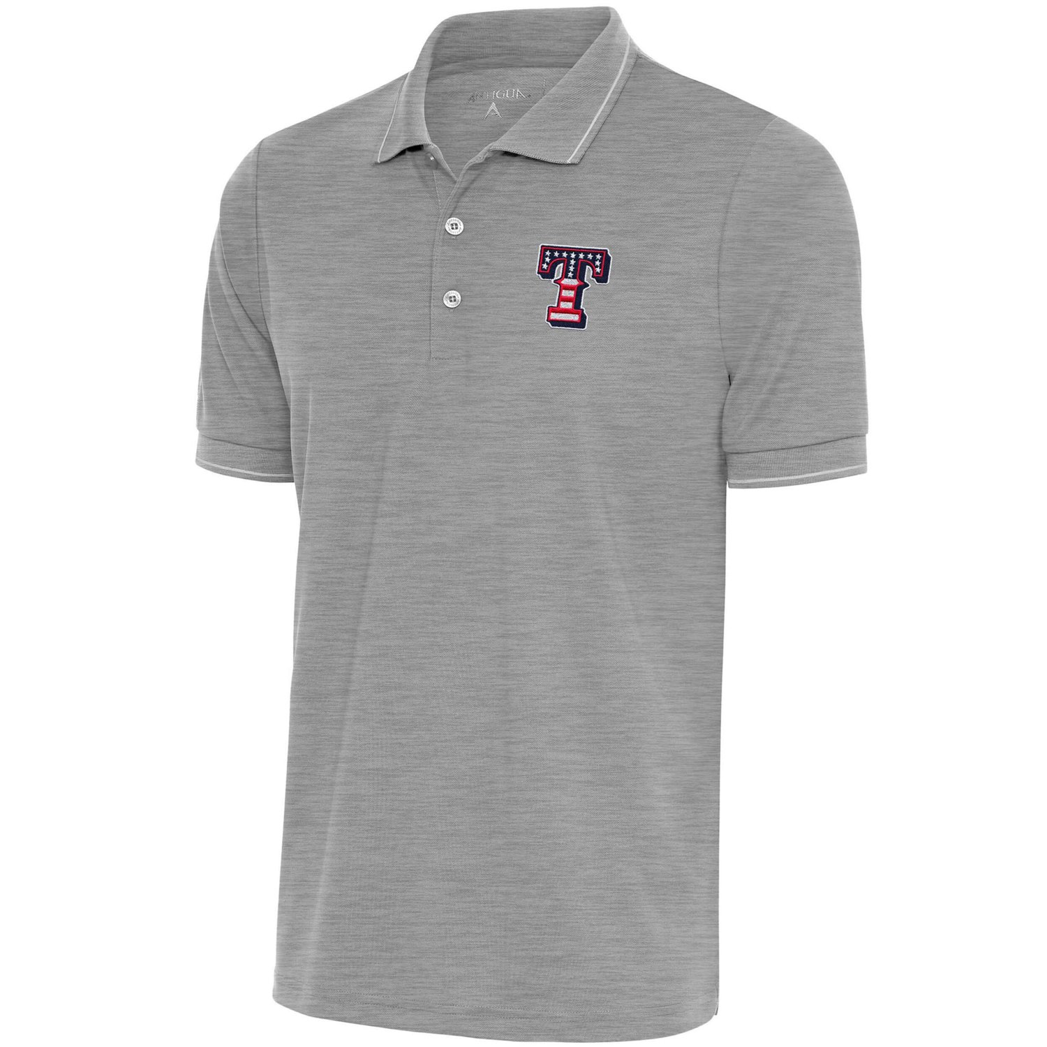 Antigua /White Texas Rangers Patriotic Affluent Polo | Academy