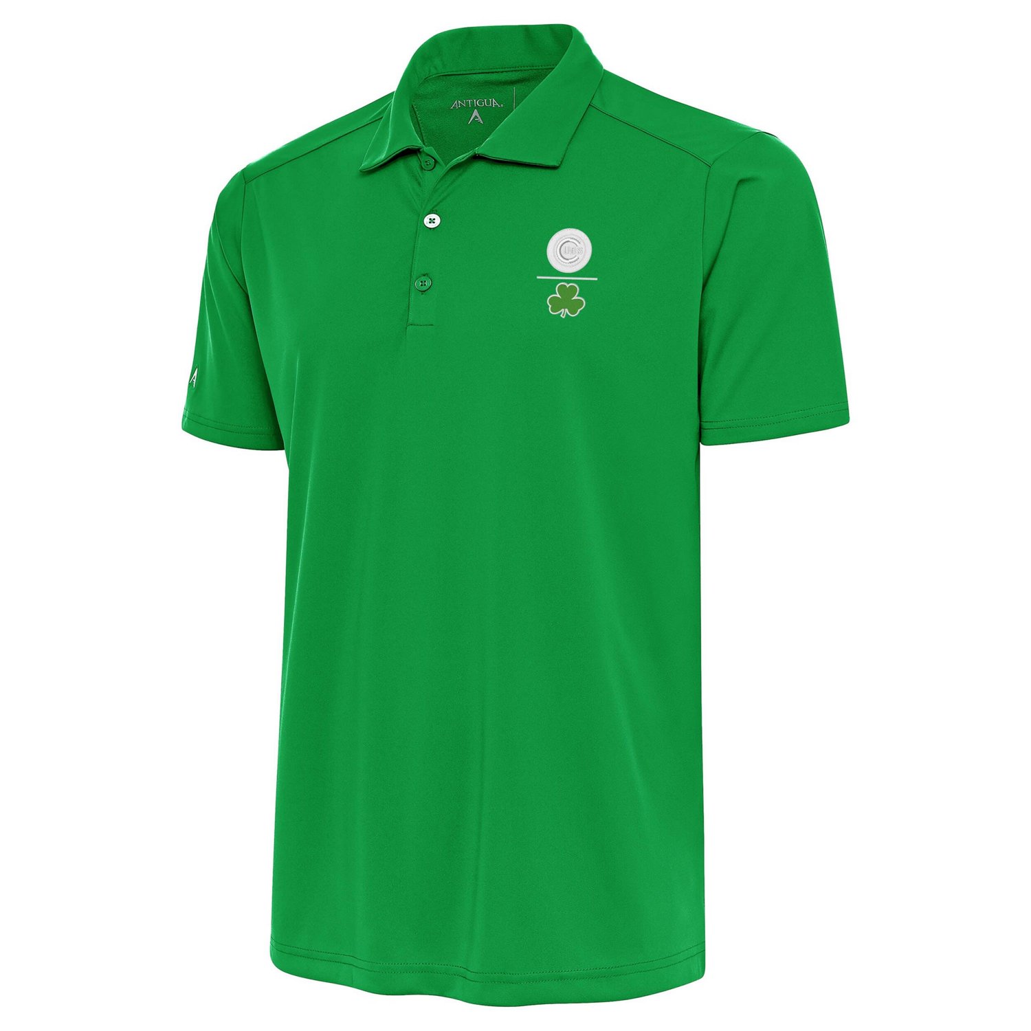 Antigua Chicago Cubs Shamrock Tribute Polo | Academy