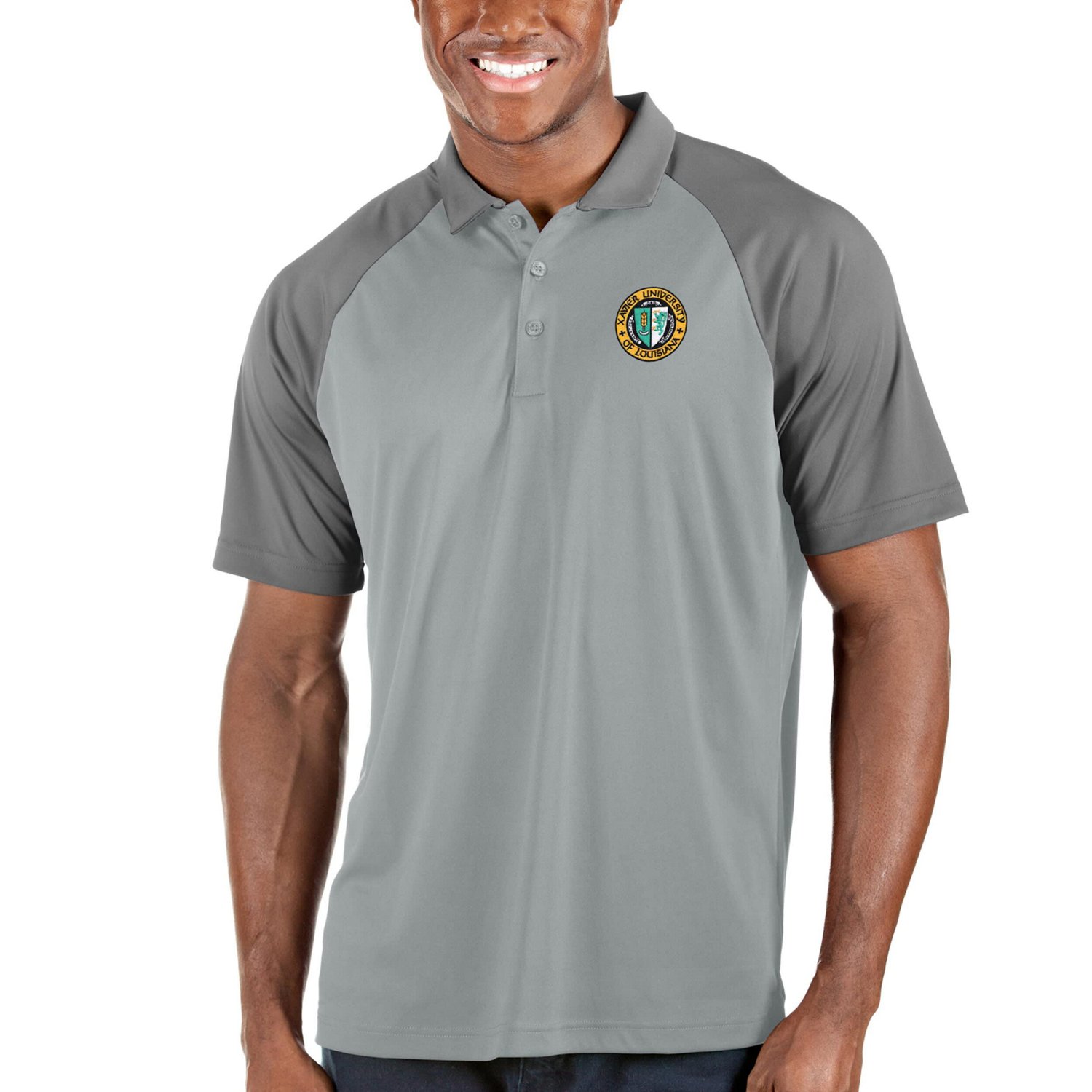 Antigua /Gray XULA Gold Nova Polo | Free Shipping at Academy