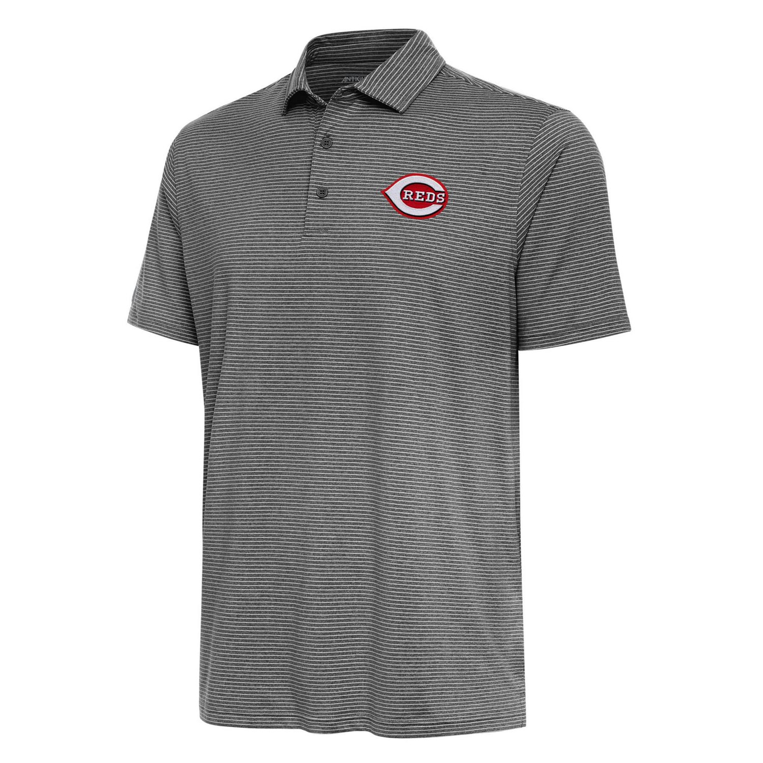 Antigua Heather Cincinnati Reds Scheme Polo | Academy