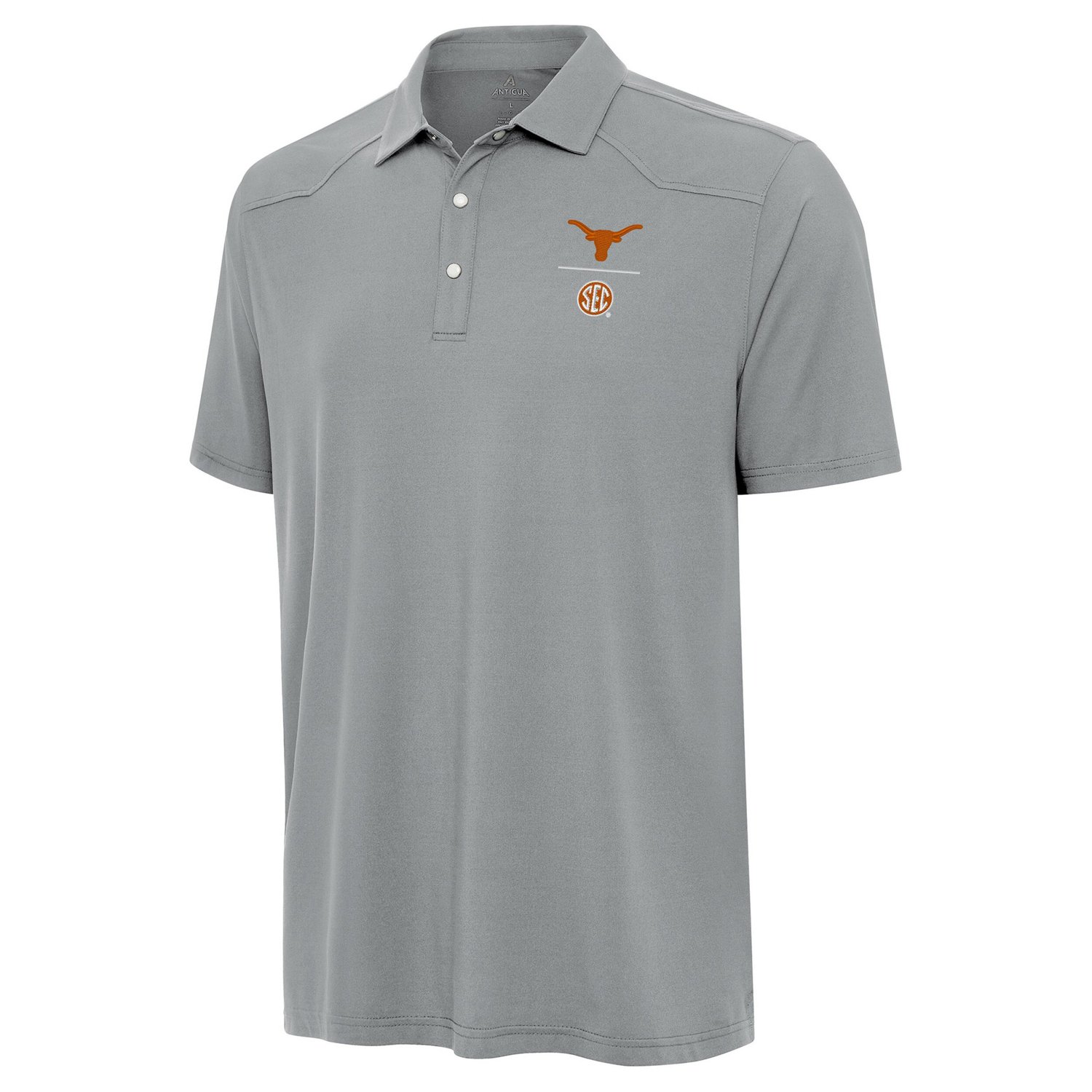 Antigua Texas Longhorns SEC Western Polo | Academy